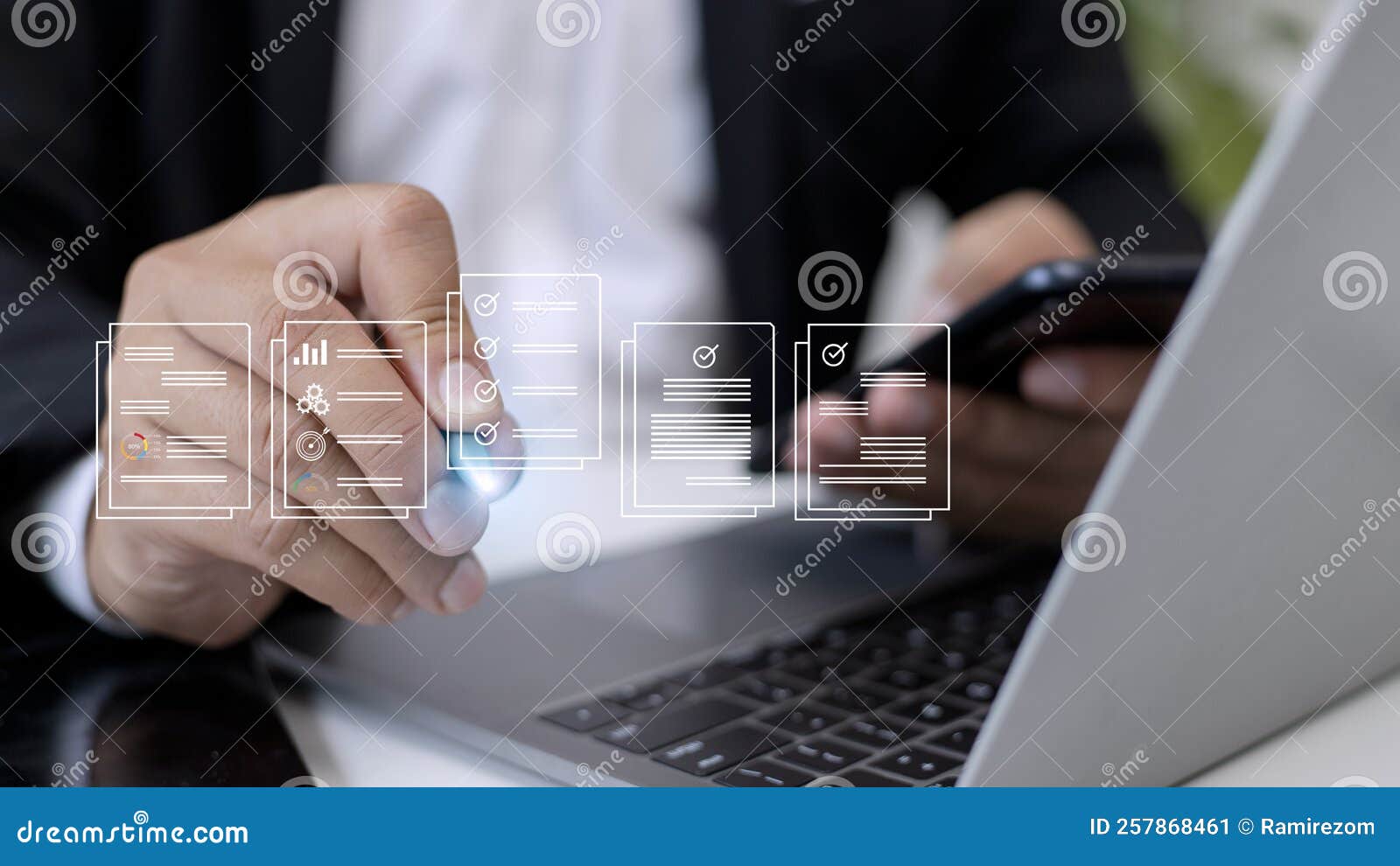 Electronics Document Icons, E-document Management, Online Documentation ...