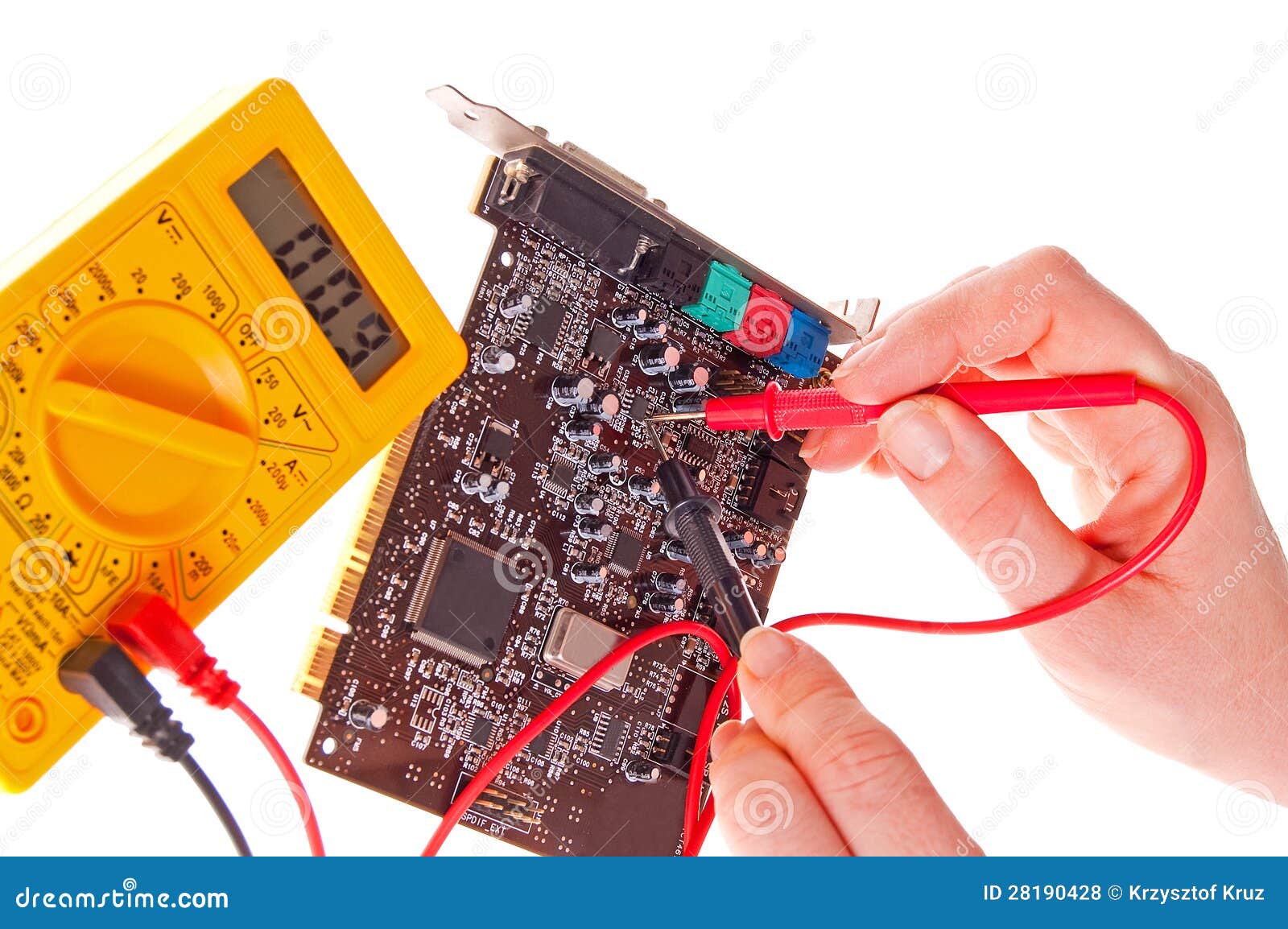 Electronics engineer stock photo. Image of repair, mother - 28190428
