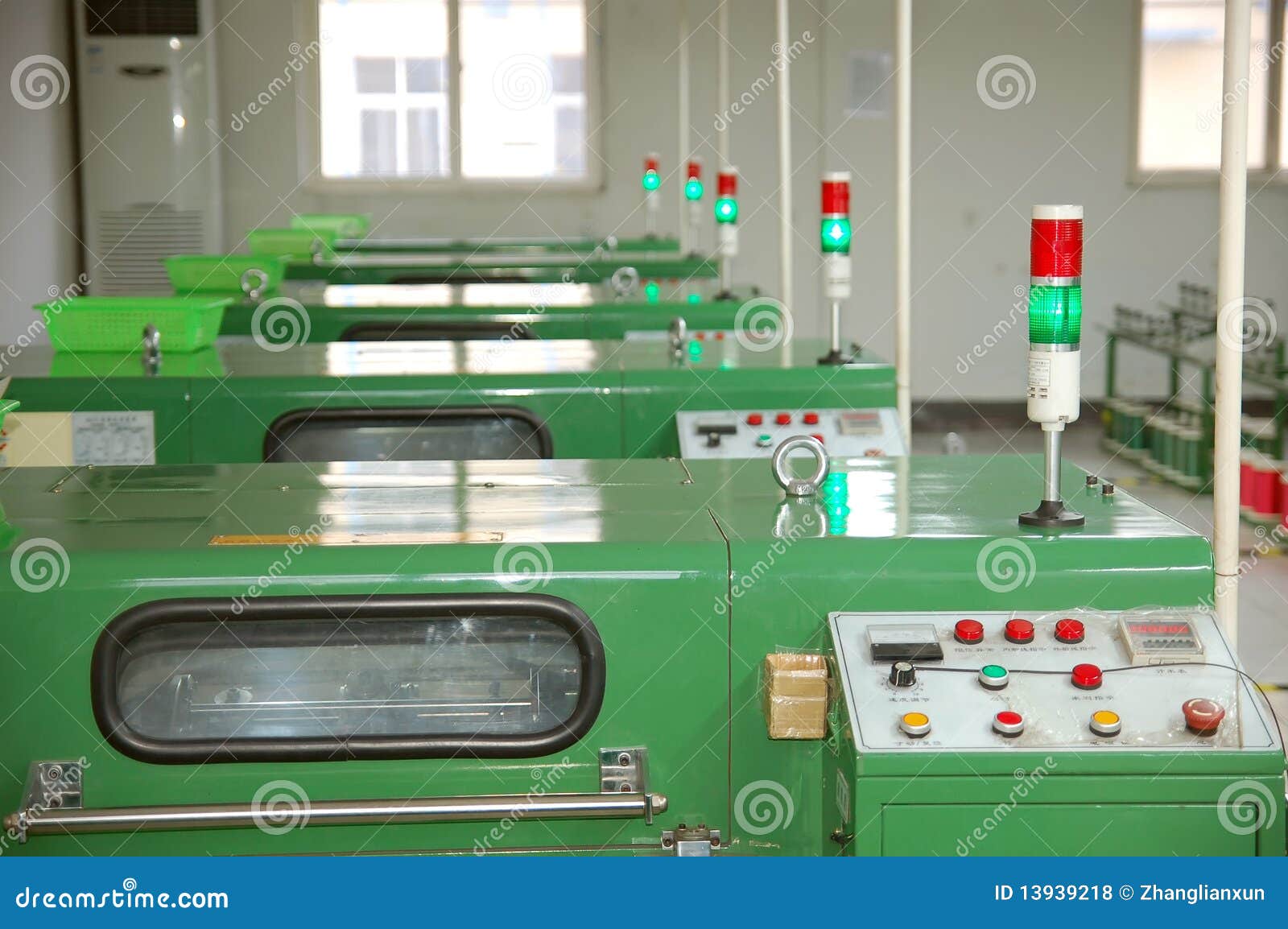 Electronics Factory Equipment Stock Photo - Image of change, embroidery ...