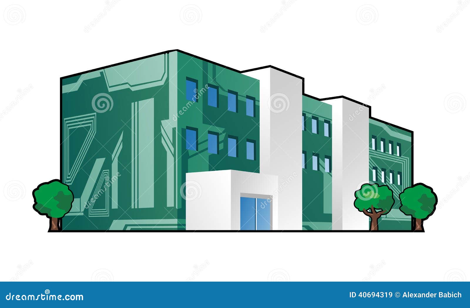 Electronics factory stock vector. Illustration of icons - 40694319