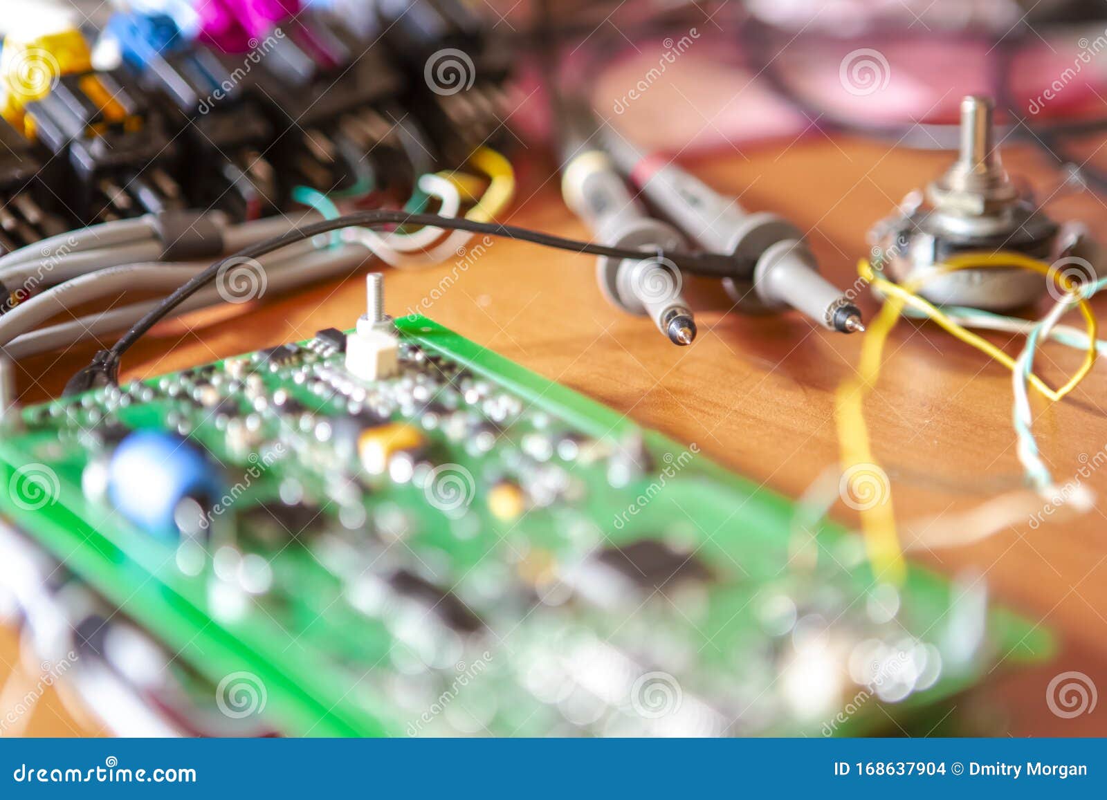 Electronics Ideas. Automotive Printed Circuit Board with Surface ...