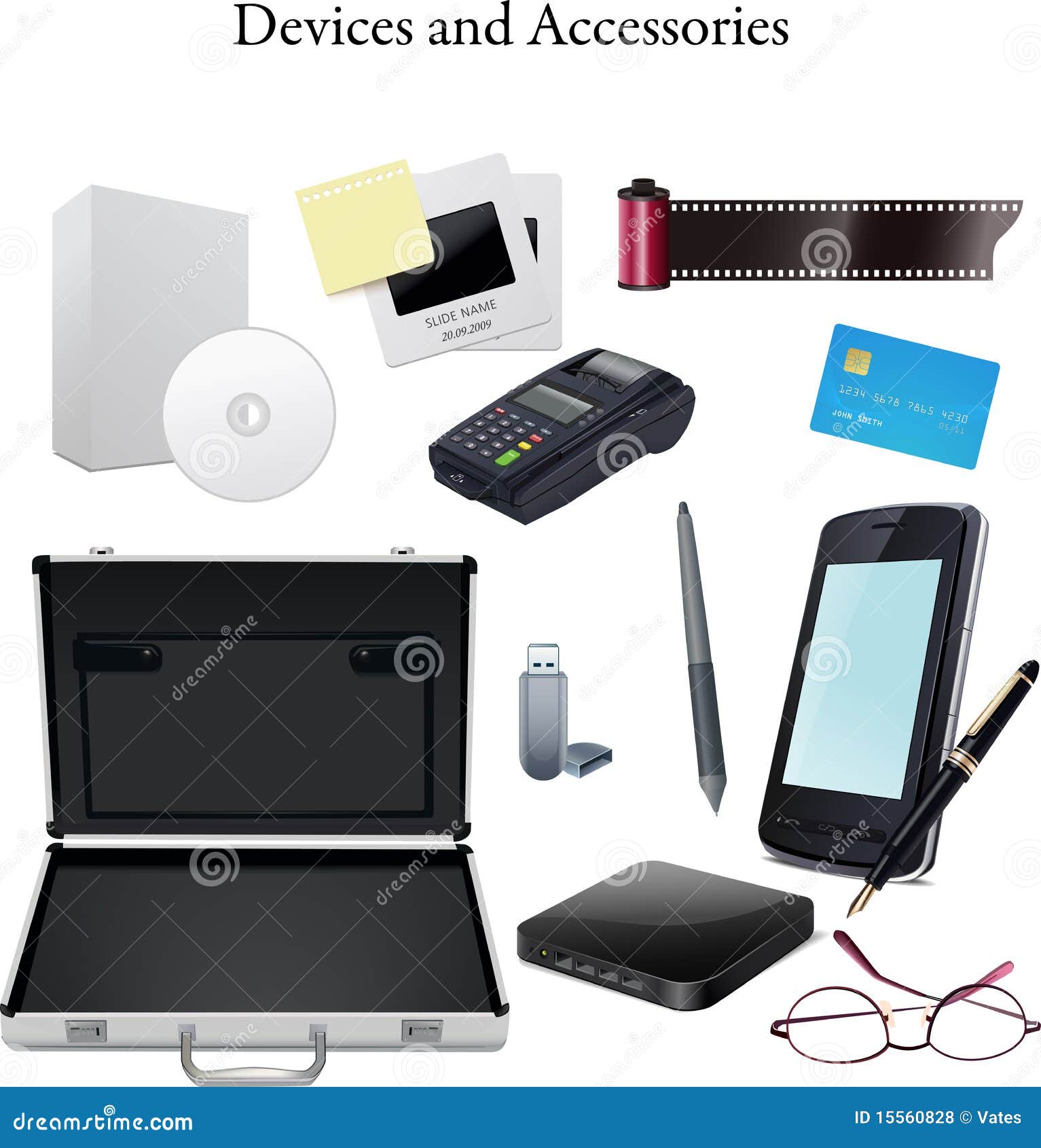 Electronics illustration stock illustration. Illustration of ...