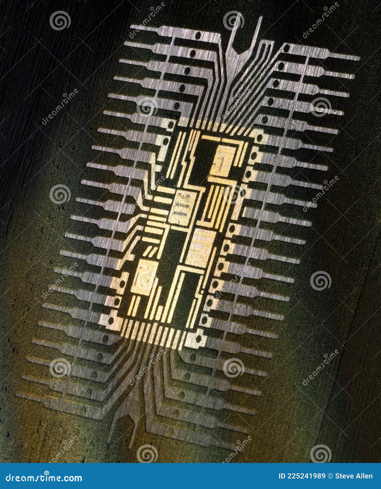 Electronics - Semiconductor Stock Image - Image of circuits, graphic ...