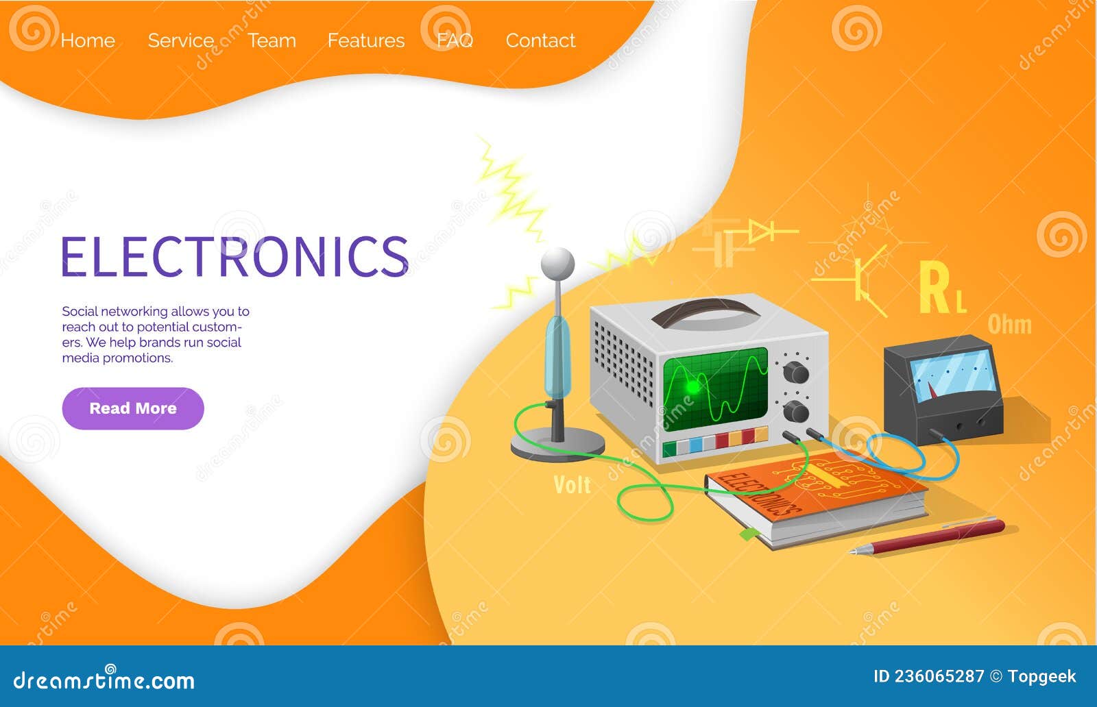 Electronics Lessons, Discipline School University Stock Vector ...