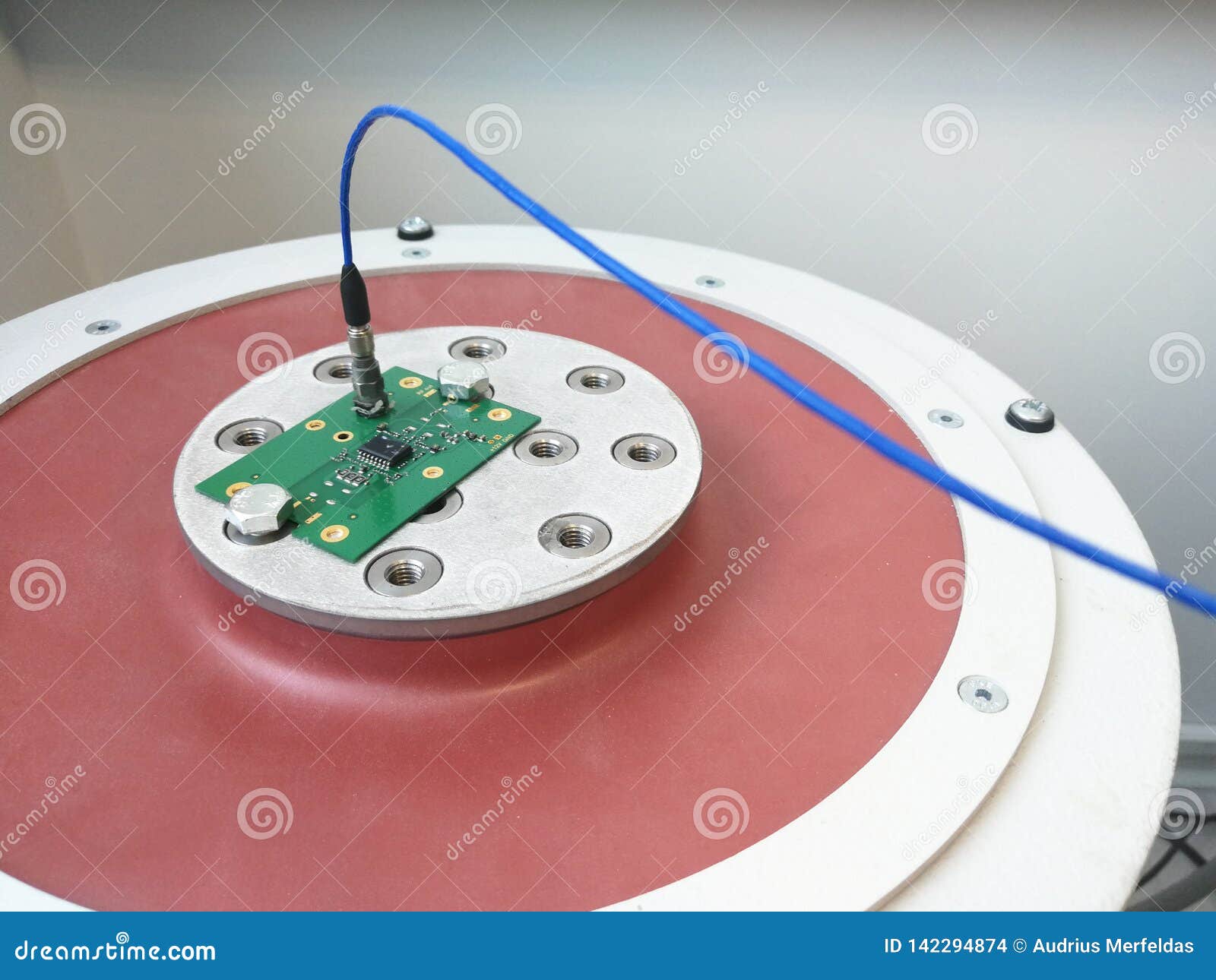 Electronics PCB Prepared for Reliability Testing Stock Photo - Image of ...