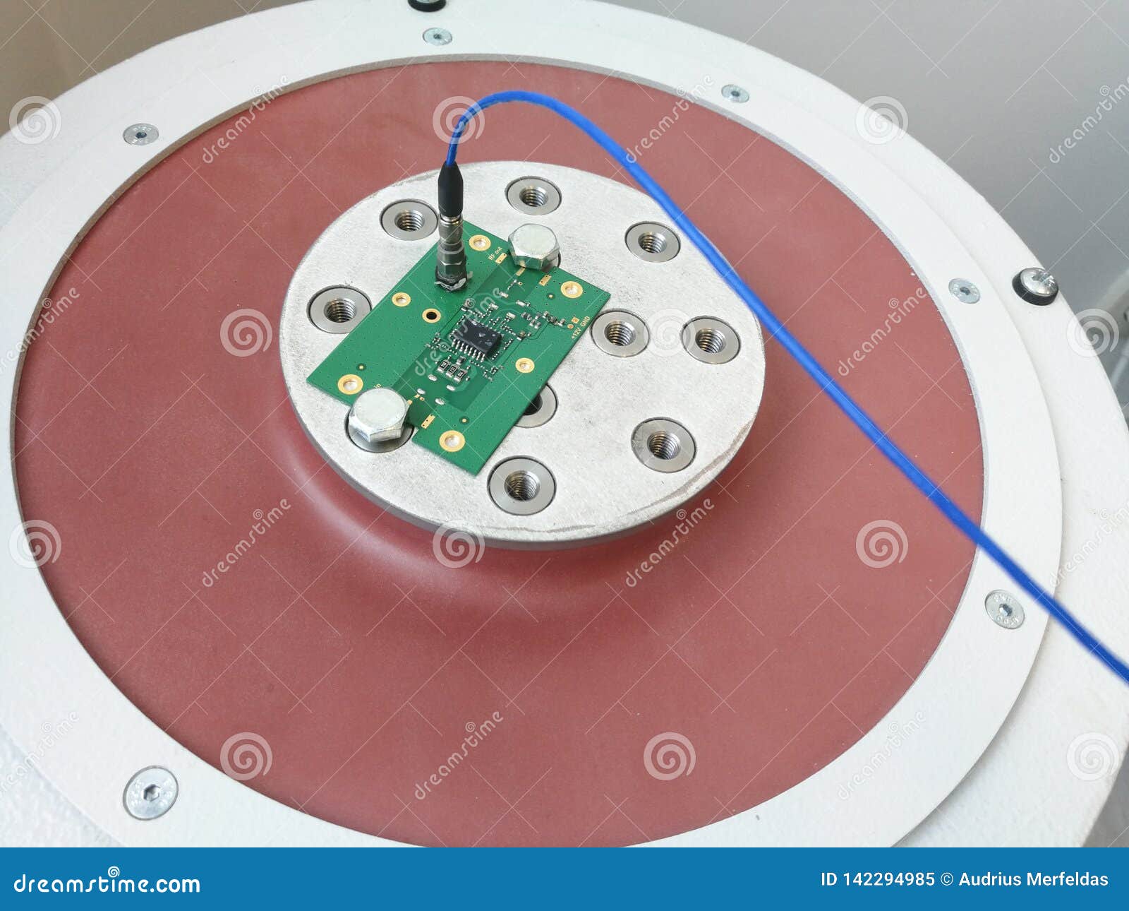 Electronics PCB Prepared for Reliability Testing Stock Image - Image of ...