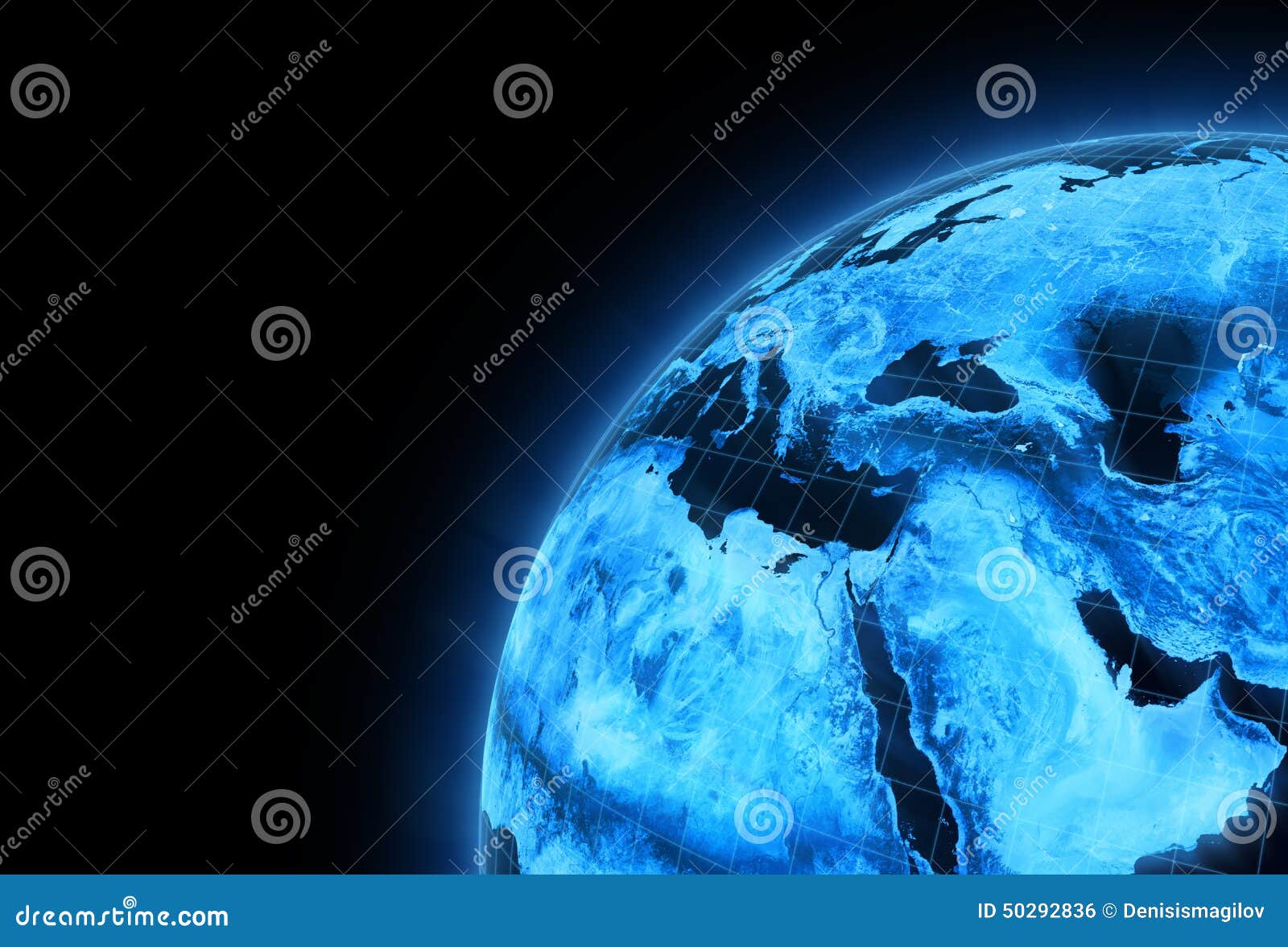 Electronics planet stock photo. Image of continent, global - 50292836