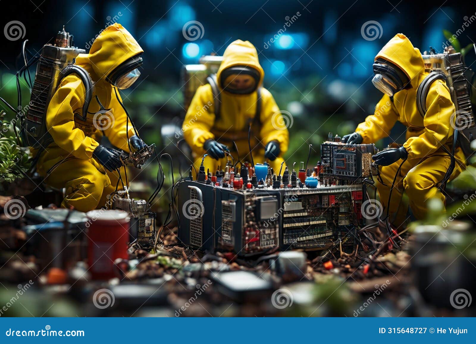 Electronics Recycling. Concept Image about How Electronics Can Be ...