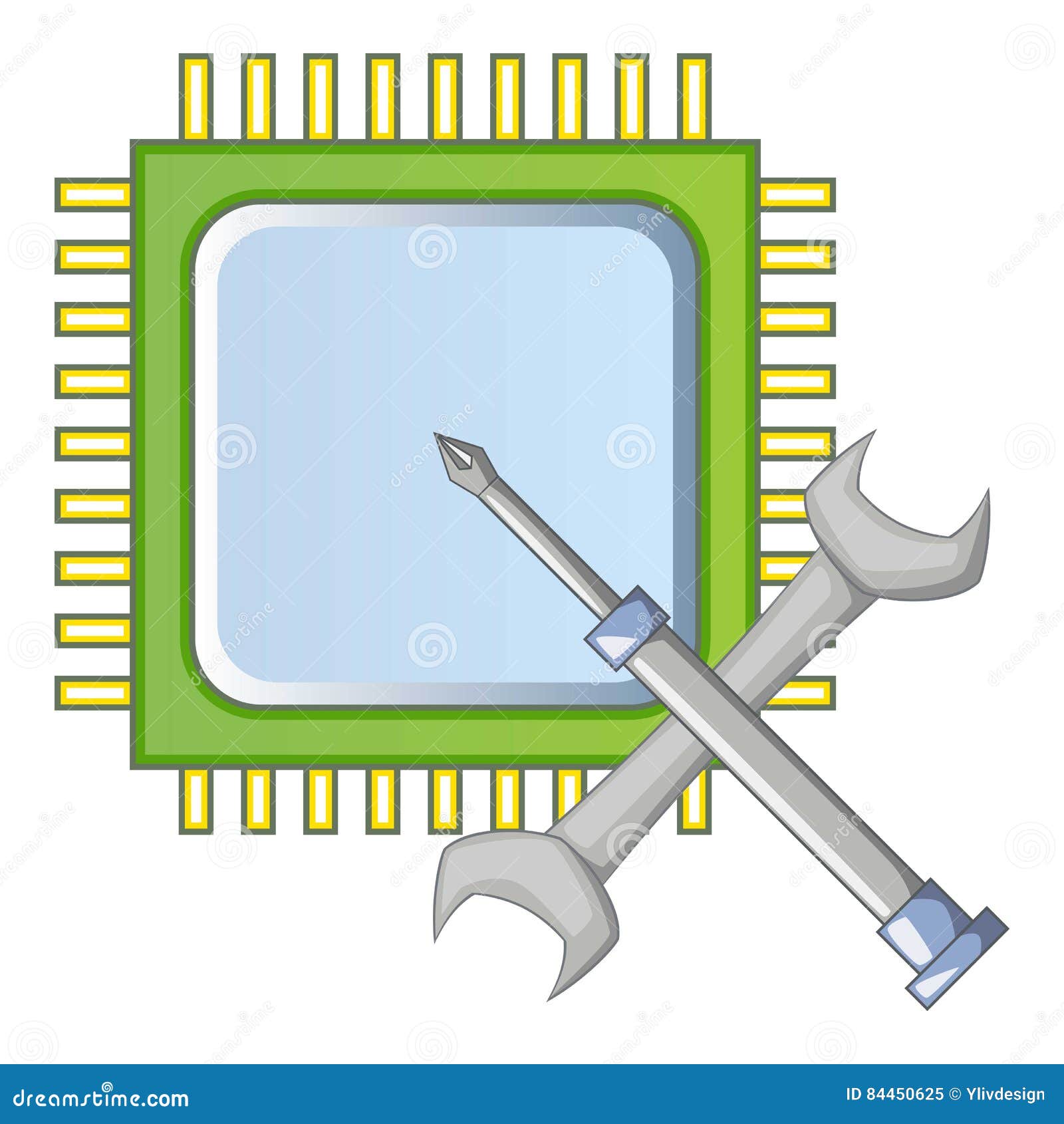 Electronics Repair Icon, Cartoon Style Stock Vector - Illustration of ...