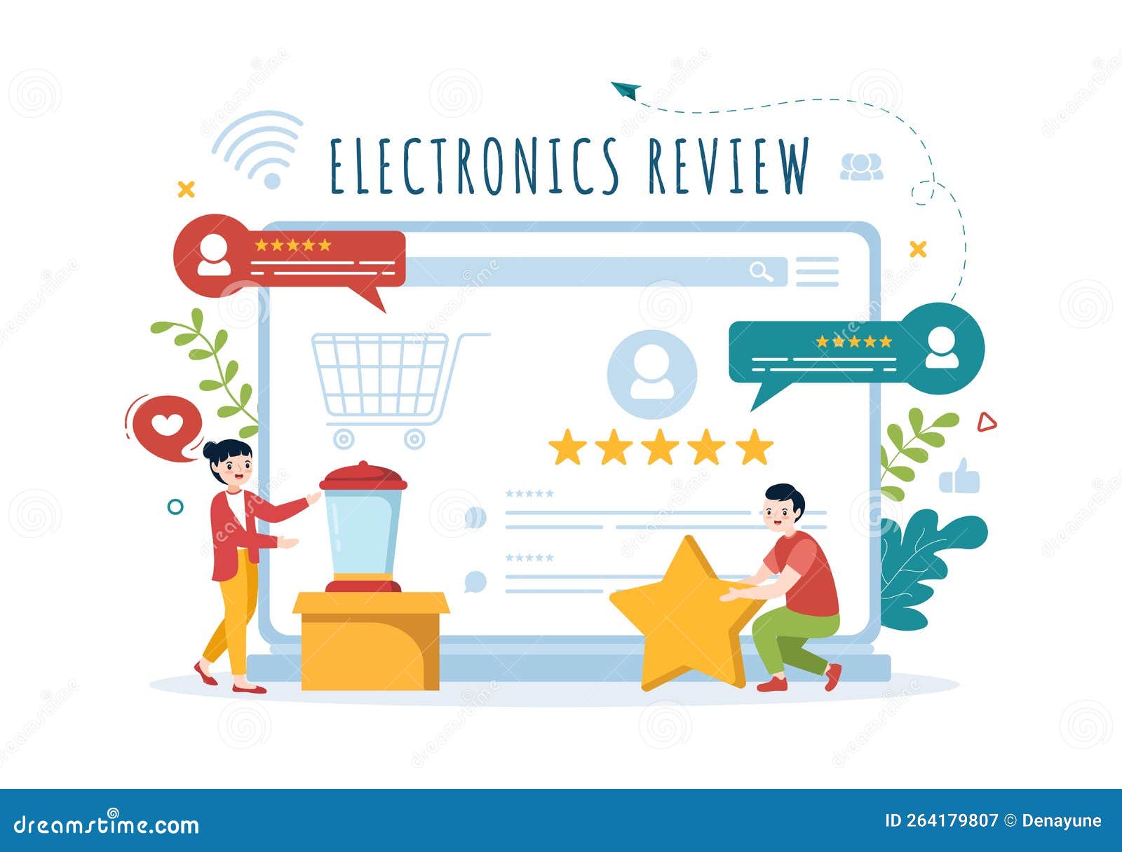 Electronics Review with Customer Rating Quality of Service or ...