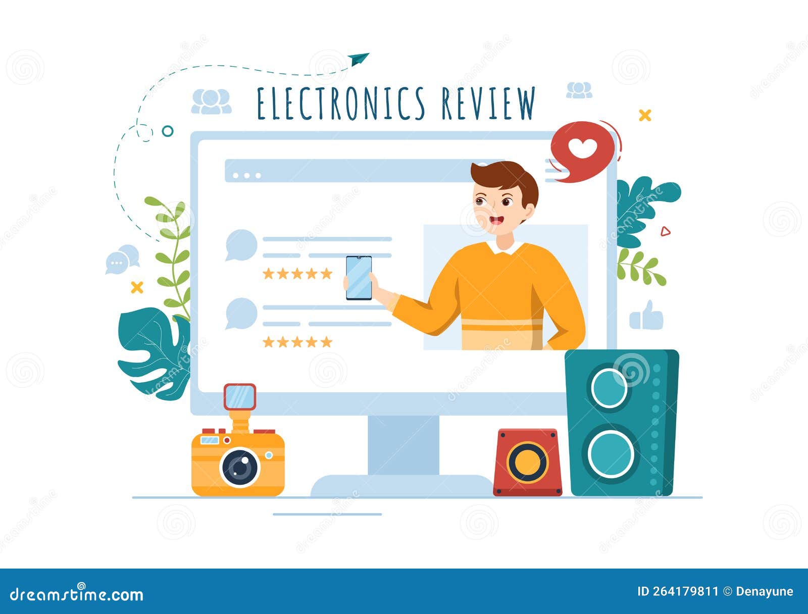 Electronics Review with Customer Rating Quality of Service or ...
