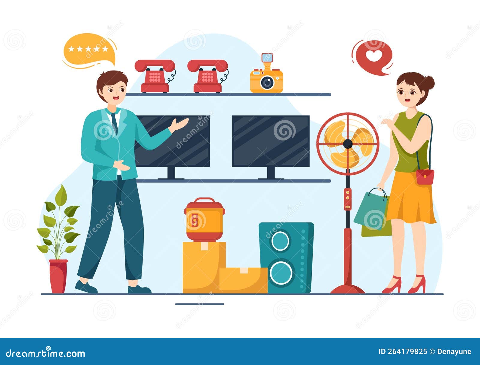 Electronics Review with Customer Rating Quality of Service or ...