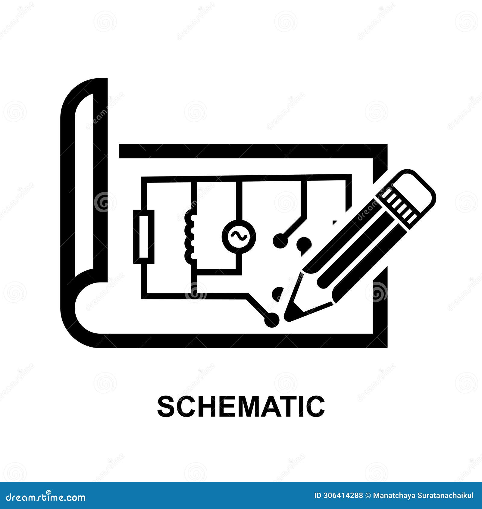 Schematic Man Icon Set. Rainbowed Signs. Rectangular Figures. Colored ...