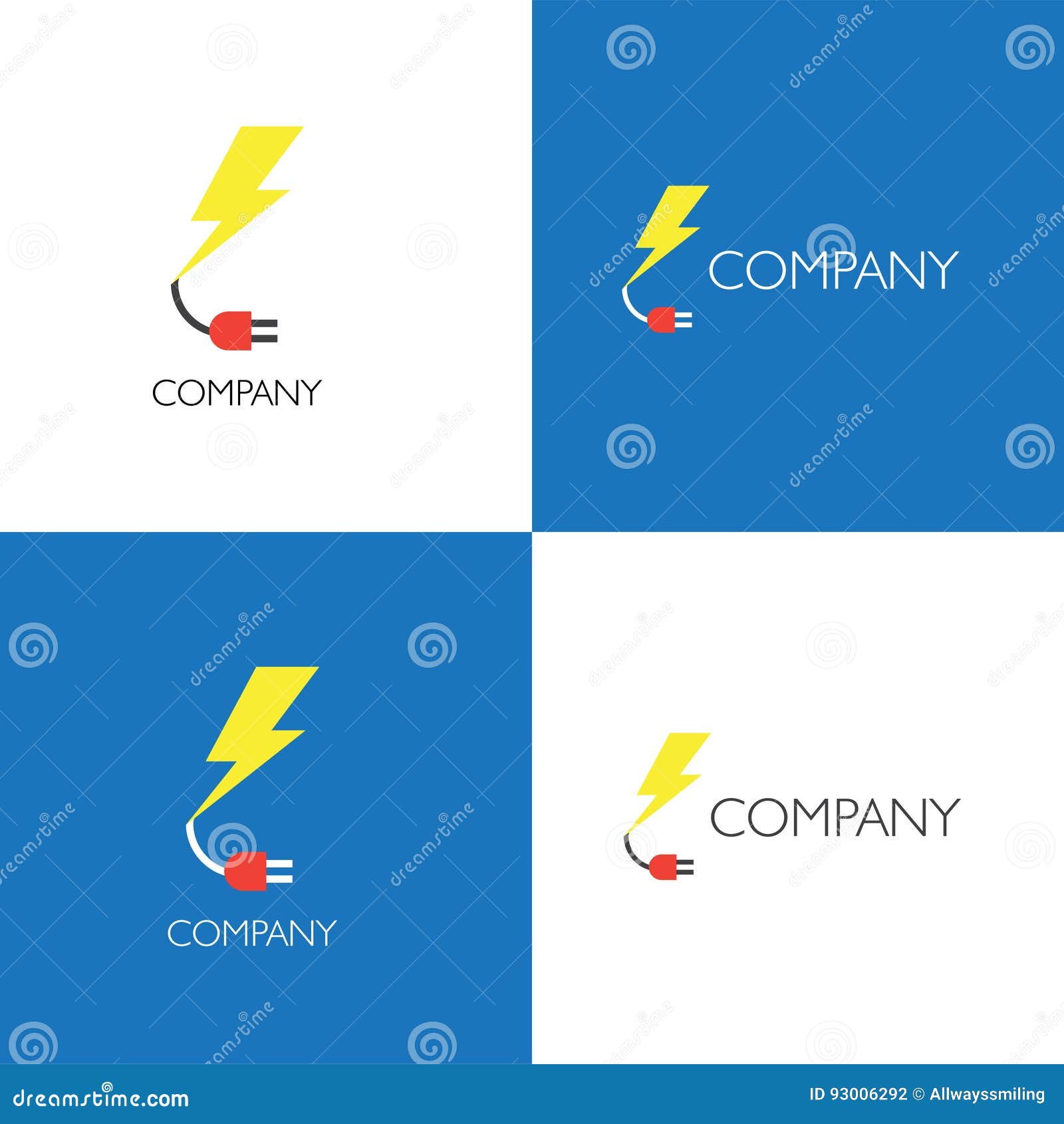 Electronics Services or Goods Company Logo Stock Vector - Illustration ...