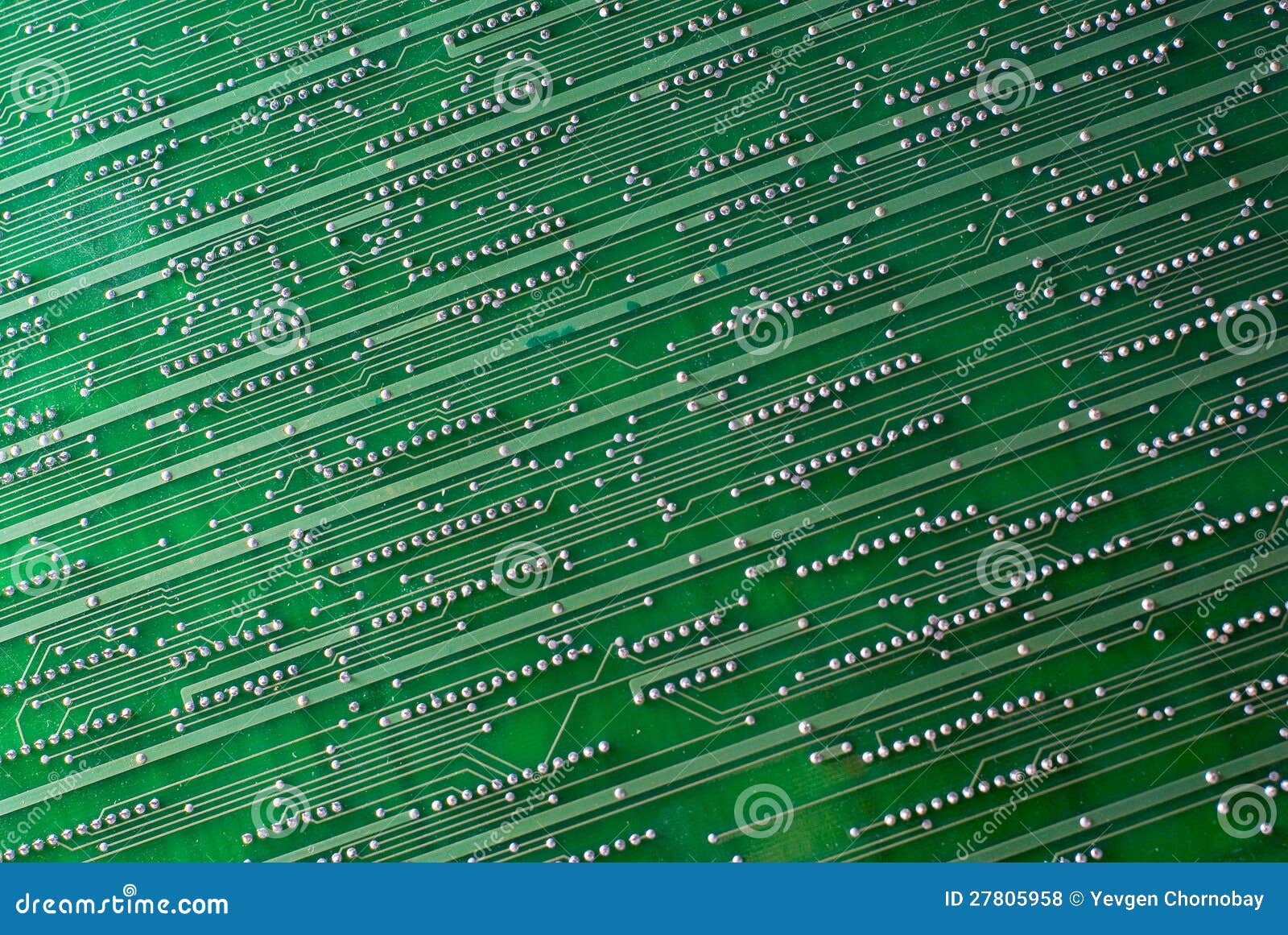 Green Electronic Background