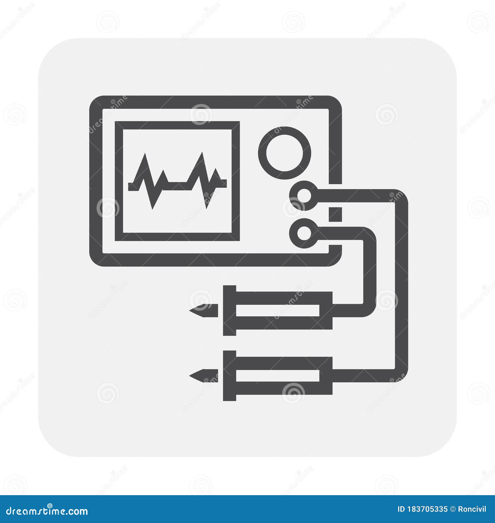 Electronics tool icon stock vector. Illustration of engineering - 183705335