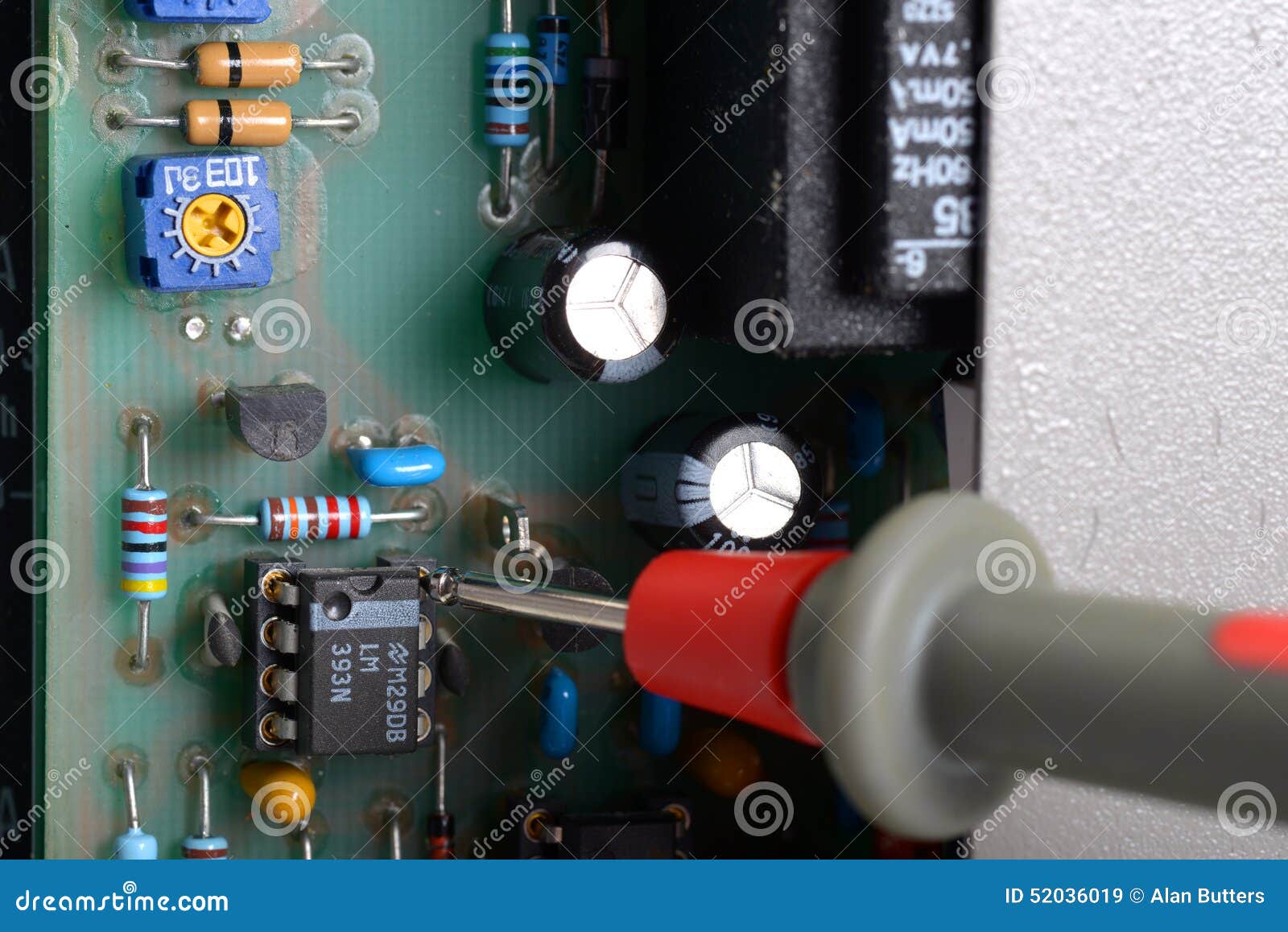 Electronics stock image. Image of diagnostic, circuits - 52036019