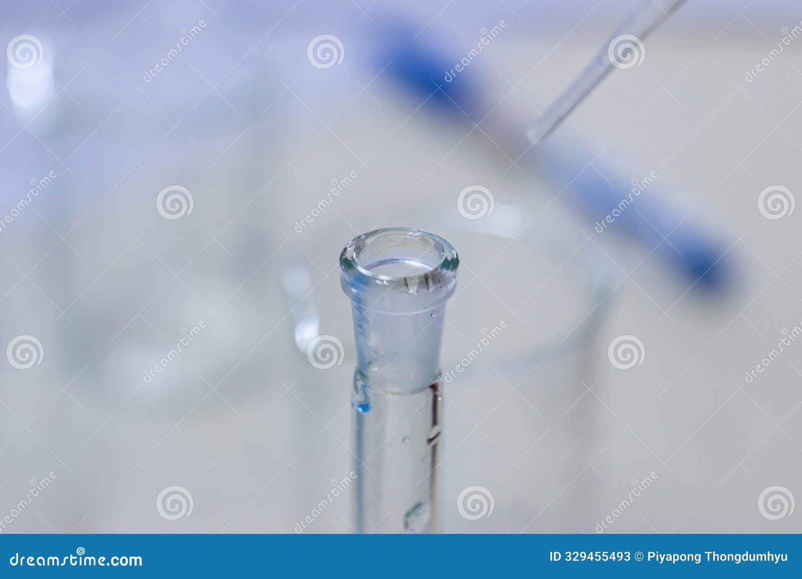 Electroplating Experiment in Chemistry Laboratory. Stock Image - Image ...