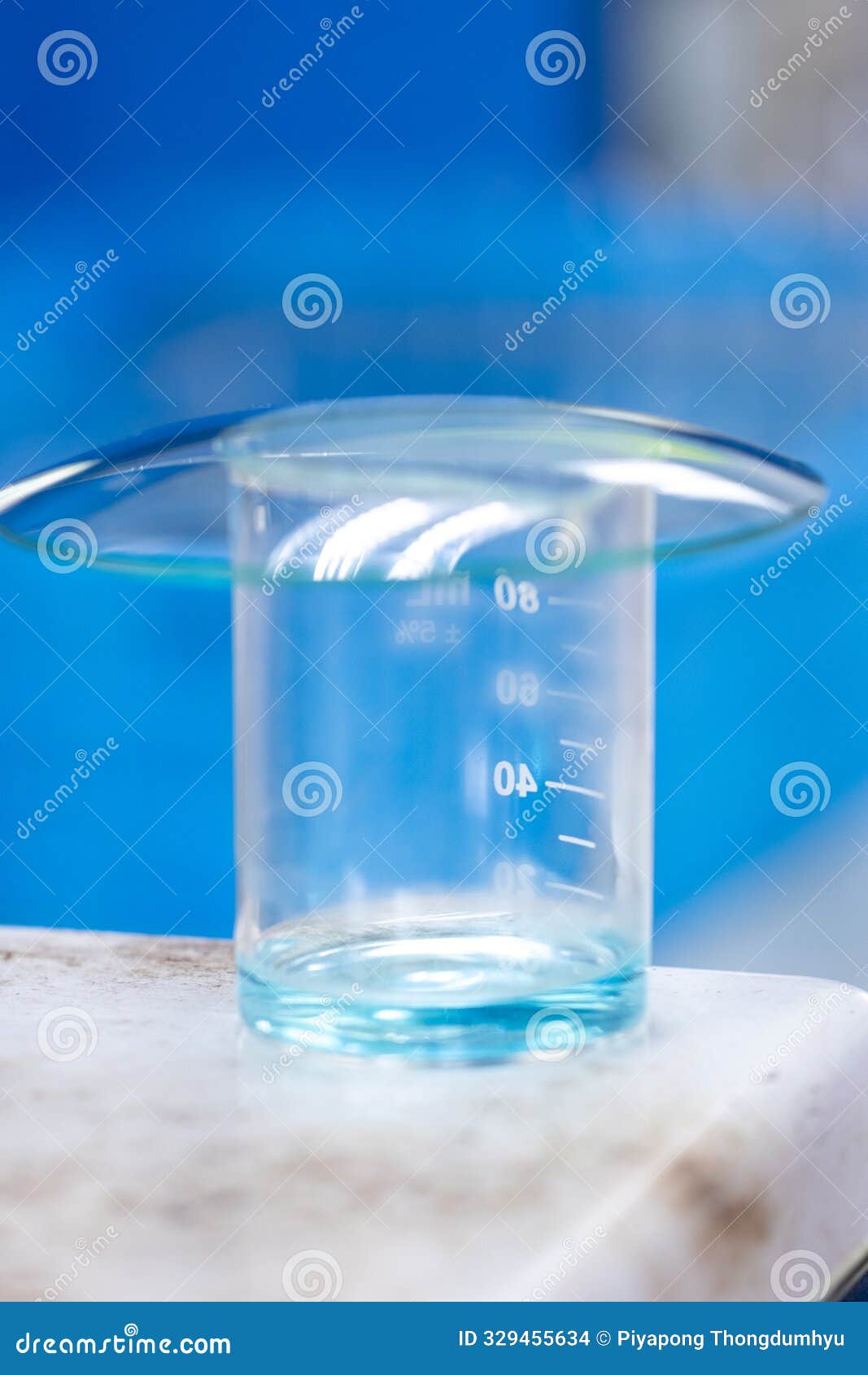 Electroplating Experiment in Chemistry Laboratory. Stock Photo - Image ...