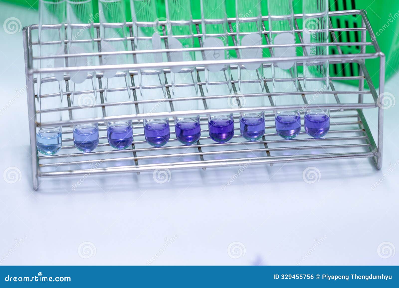 Electroplating Experiment in Chemistry Laboratory. Stock Photo - Image ...