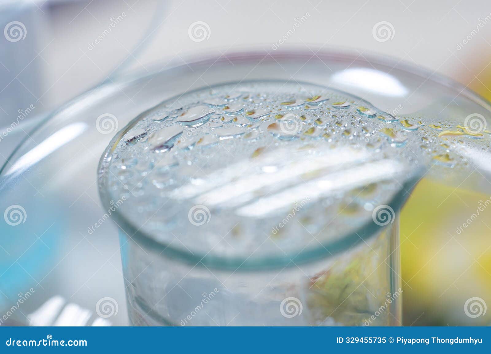 Electroplating Experiment in Chemistry Laboratory. Stock Image - Image ...