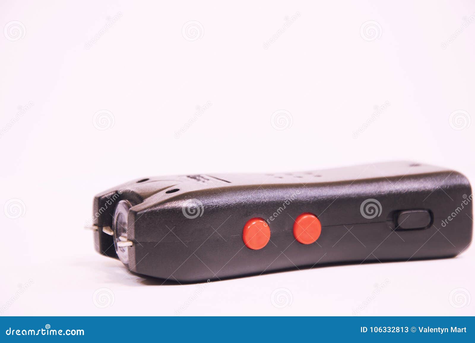 An Electroshocker on a White Background. Stock Image - Image of safe ...