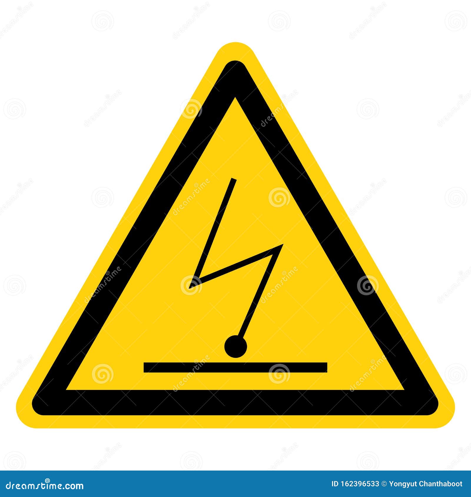Electrostatic Charge Symbol Sign, Vector Illustration, Isolate on White ...