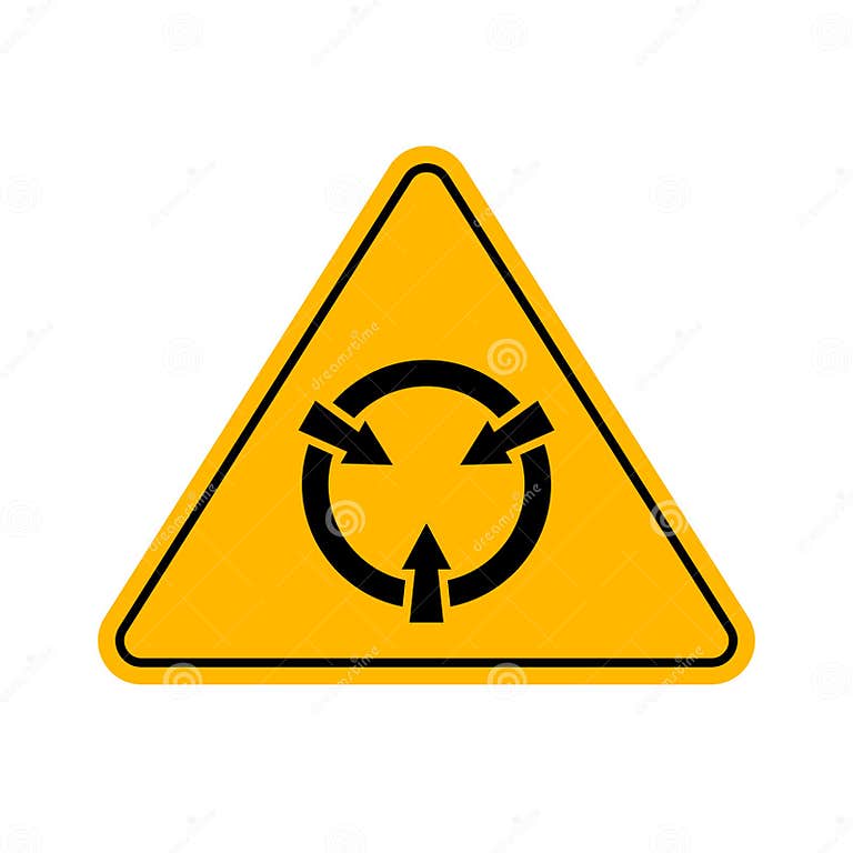 Electrostatic Sensitive Device ESD Symbol Sign Stock Vector ...