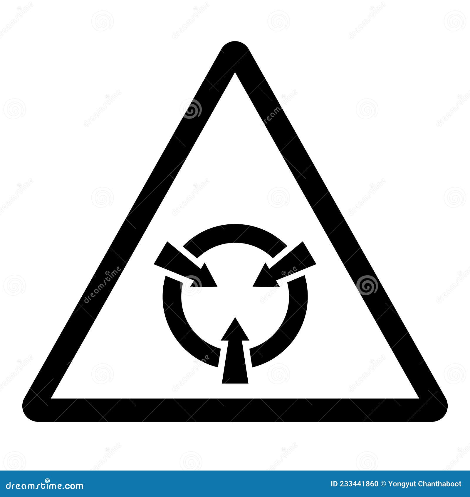 Electrostatic Sensitive Device ESD Symbol Sign, Vector Illustration ...