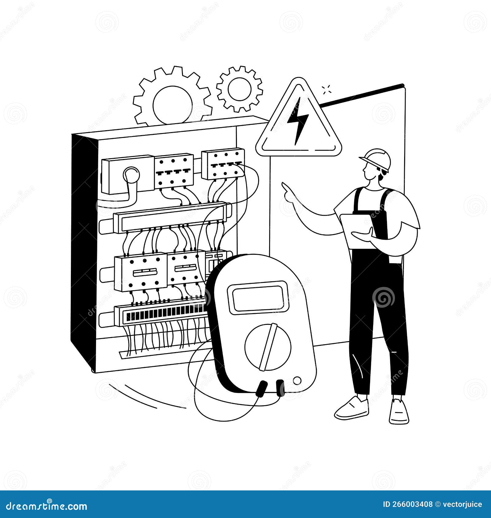 Microelectronics Infographic Chart Design Template Cartoon Vector ...