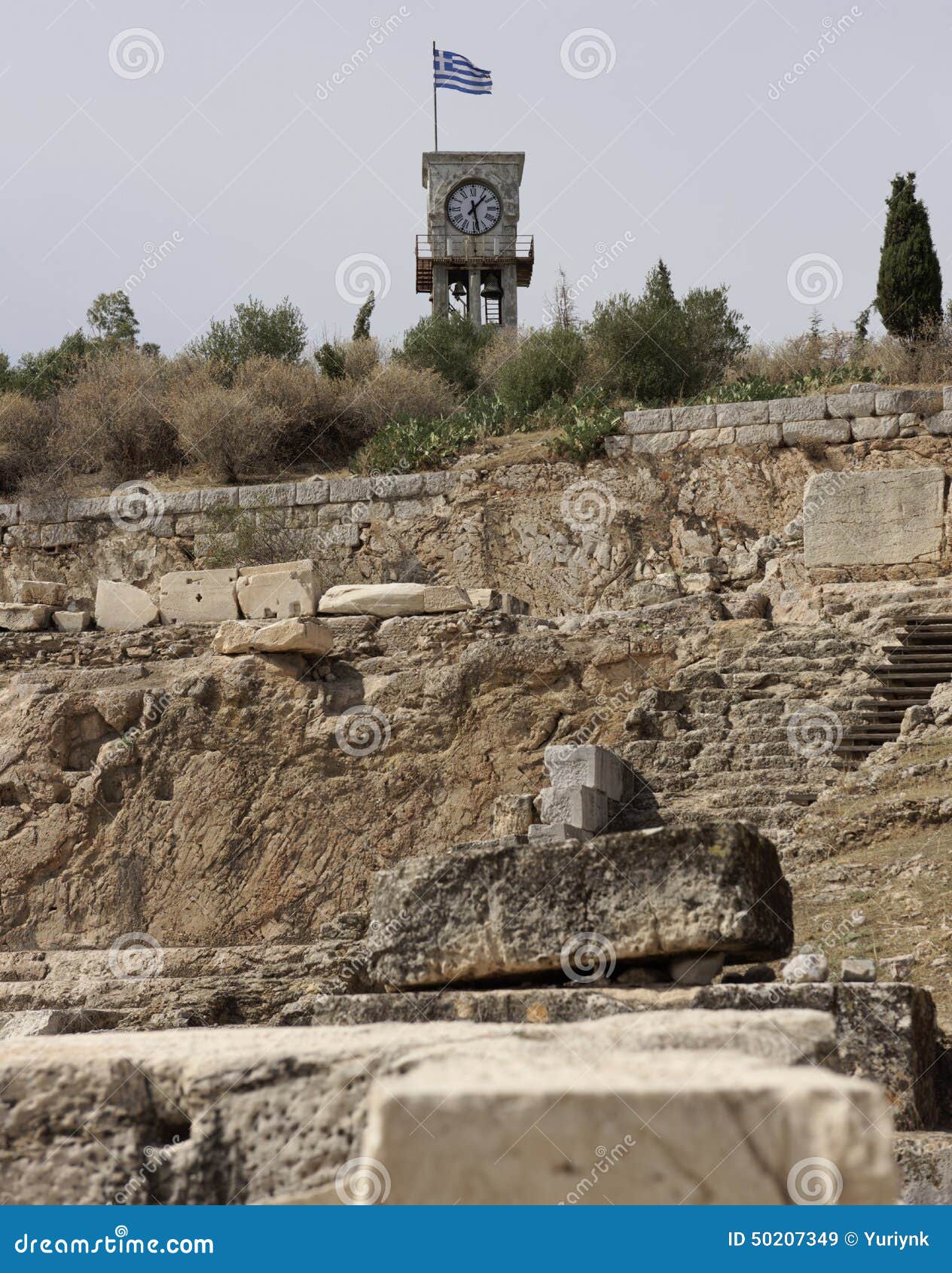 Elefsina, Archaeological Site Stock Image - Image of archeology ...