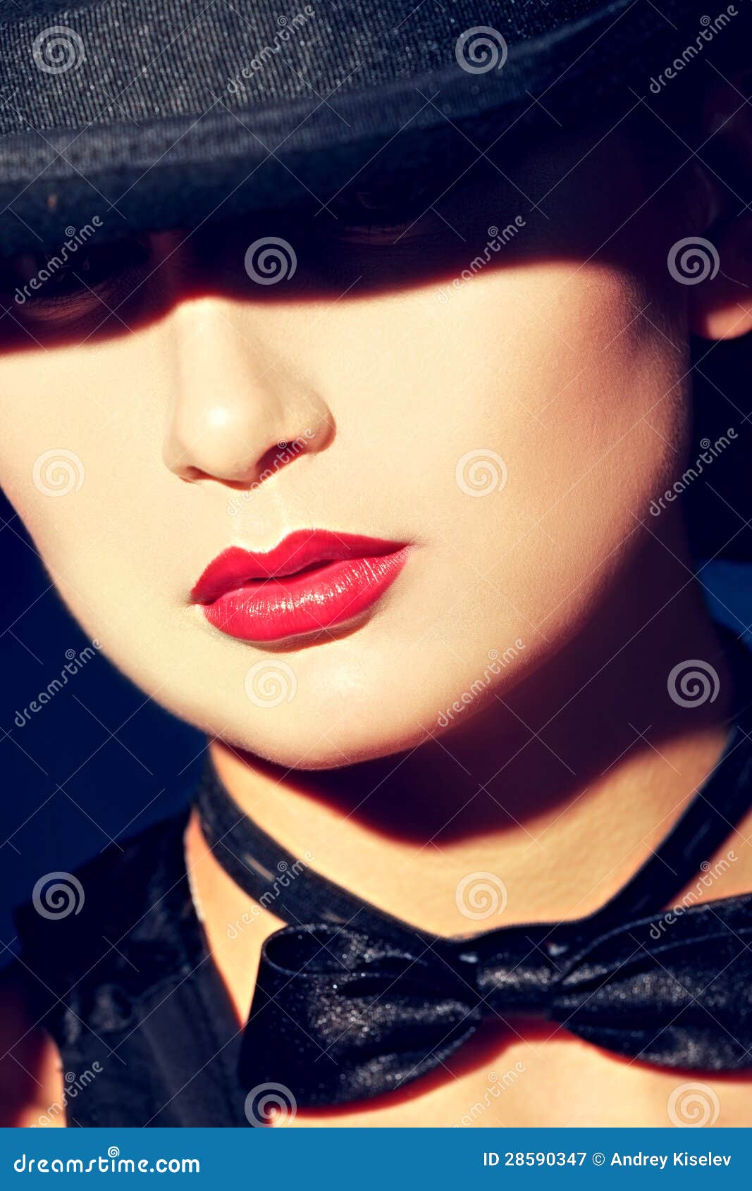 Elegance stock image. Image of femininity, face, desire - 28590347