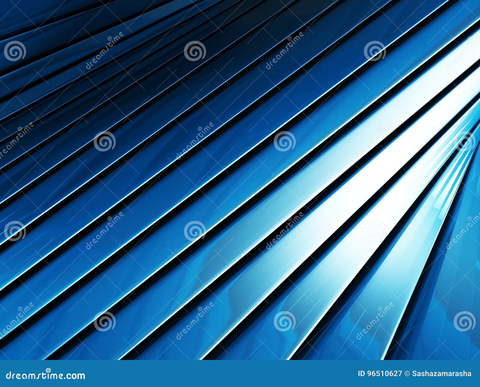Elegance Blue Wave Stripe Glossy Background Stock Illustration ...