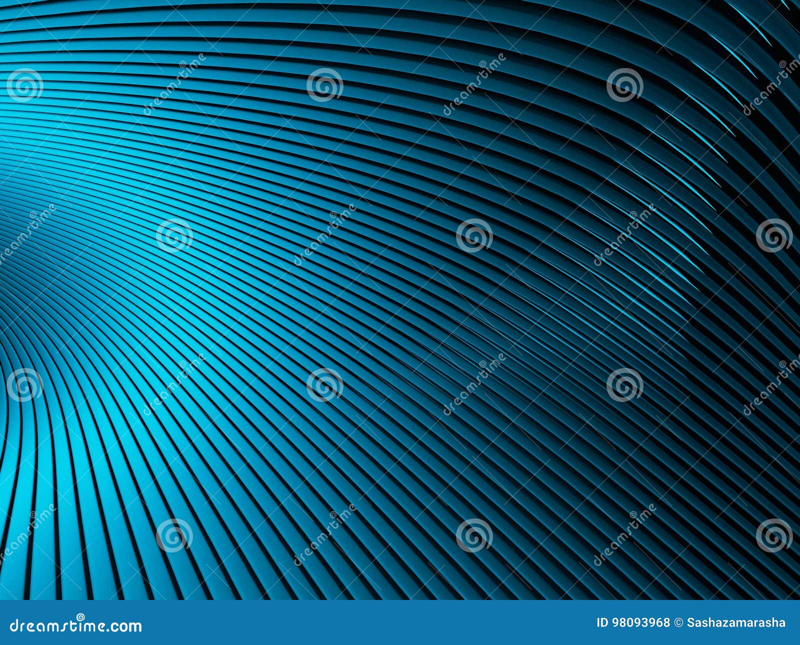 Elegance Blue Wave Stripe Glossy Background Stock Illustration ...