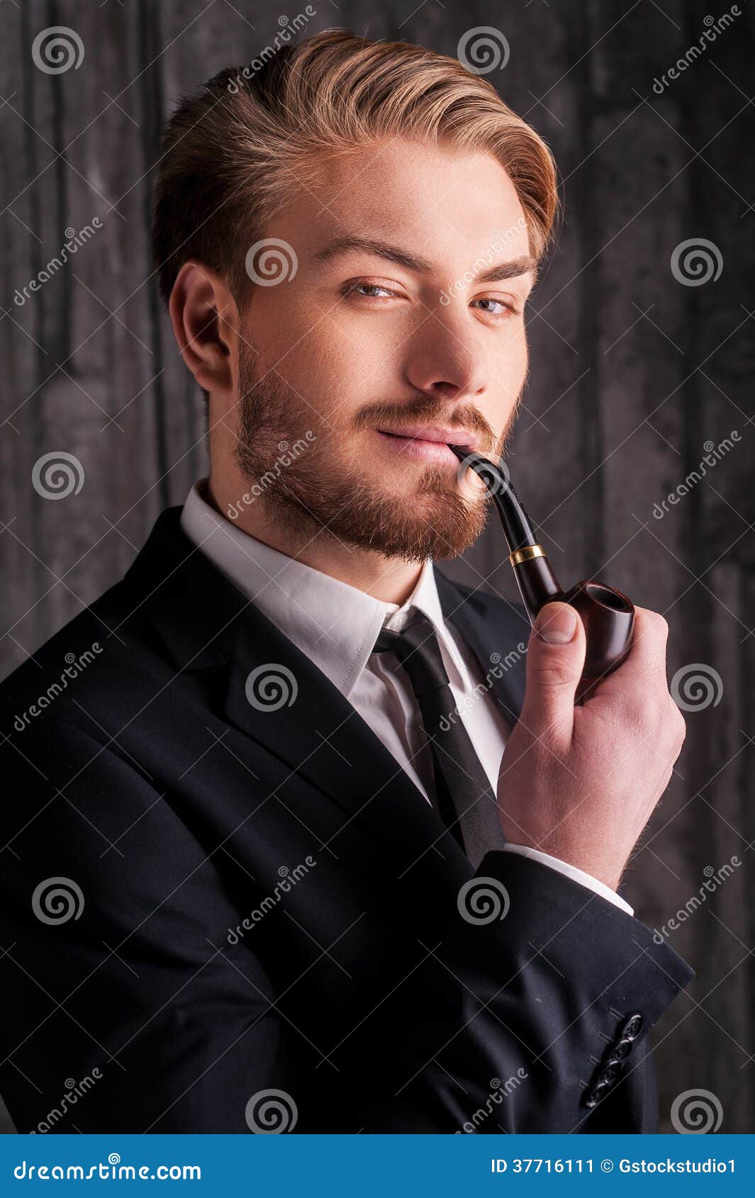 Elegance and masculinity. stock image. Image of lifestyle - 37716111