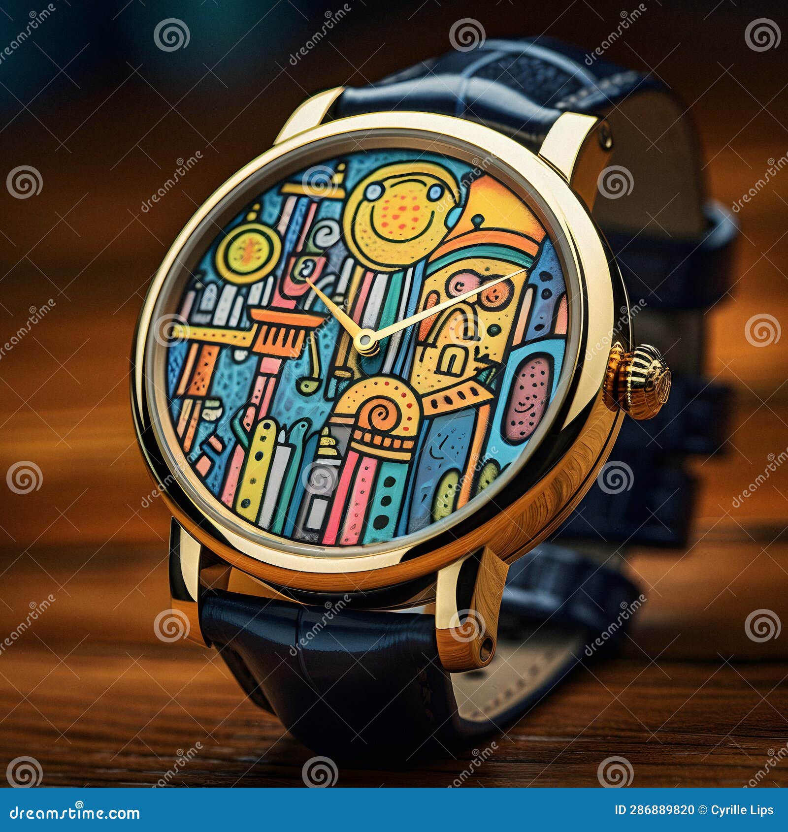 Elegance Redefined: Generative Ai-crafted Modern Classy Watch Stock ...