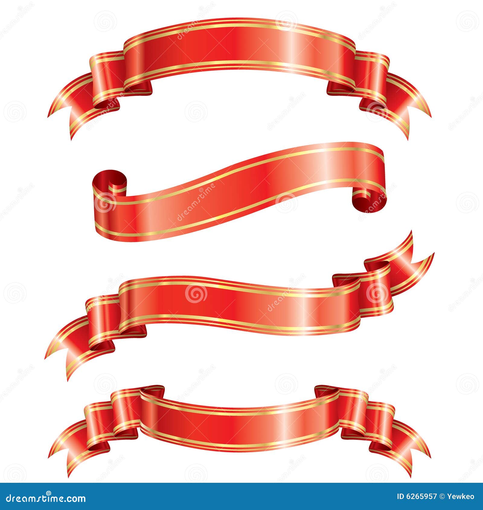 Elegance Ribbon Banner stock vector. Image of design, heading - 6265957