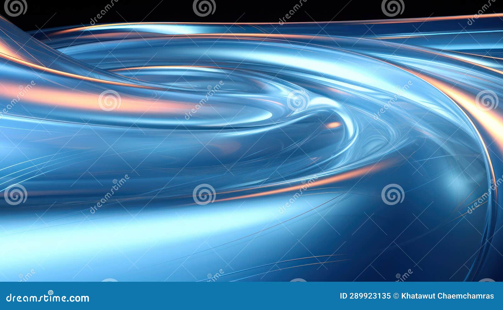 Elegance in Transparency: Curved Glass 3D Render Abstract Background ...