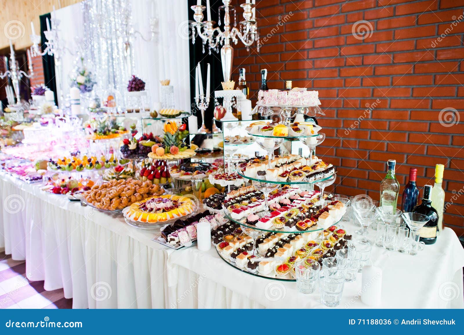 Wedding Reception Food Table