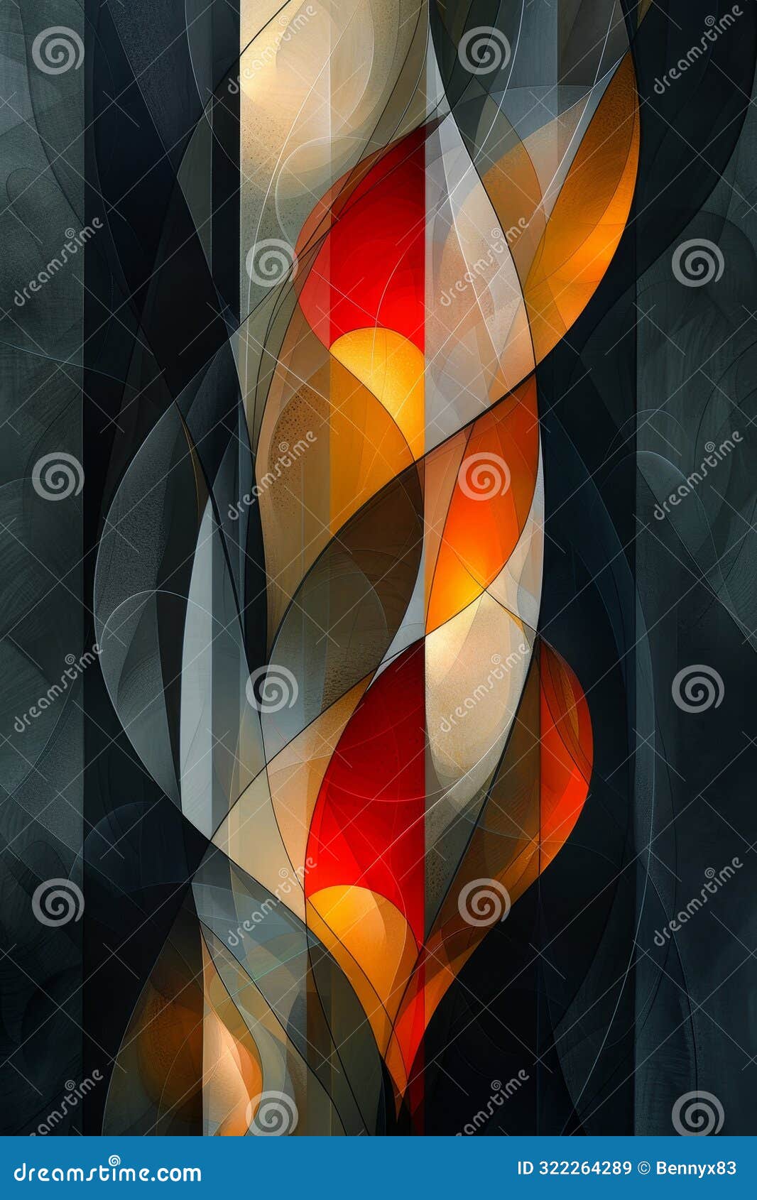 Elegant Abstract Design Vector Art Stock Illustration - Illustration of ...