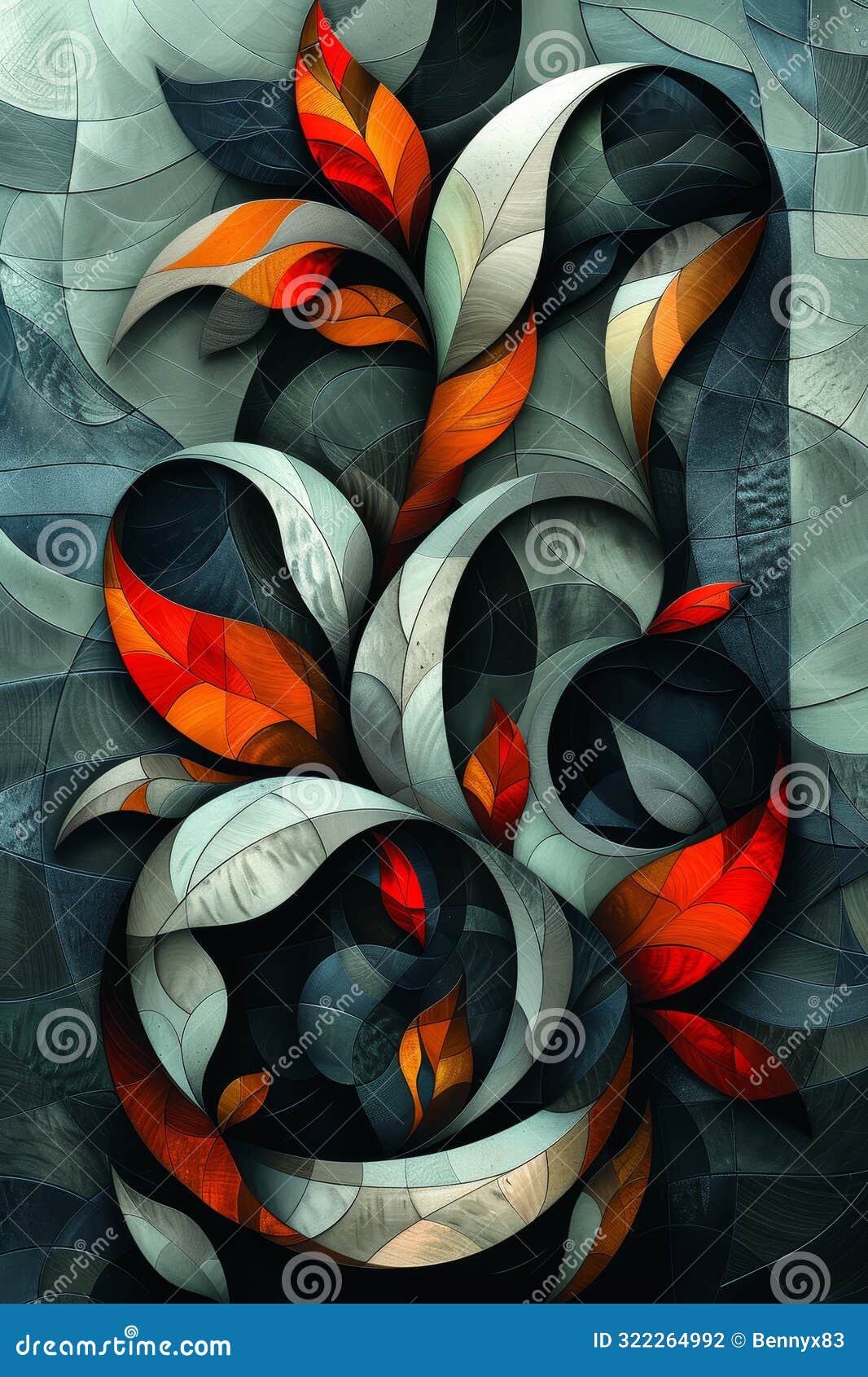 Elegant Abstract Design Vector Art Stock Illustration - Illustration of ...