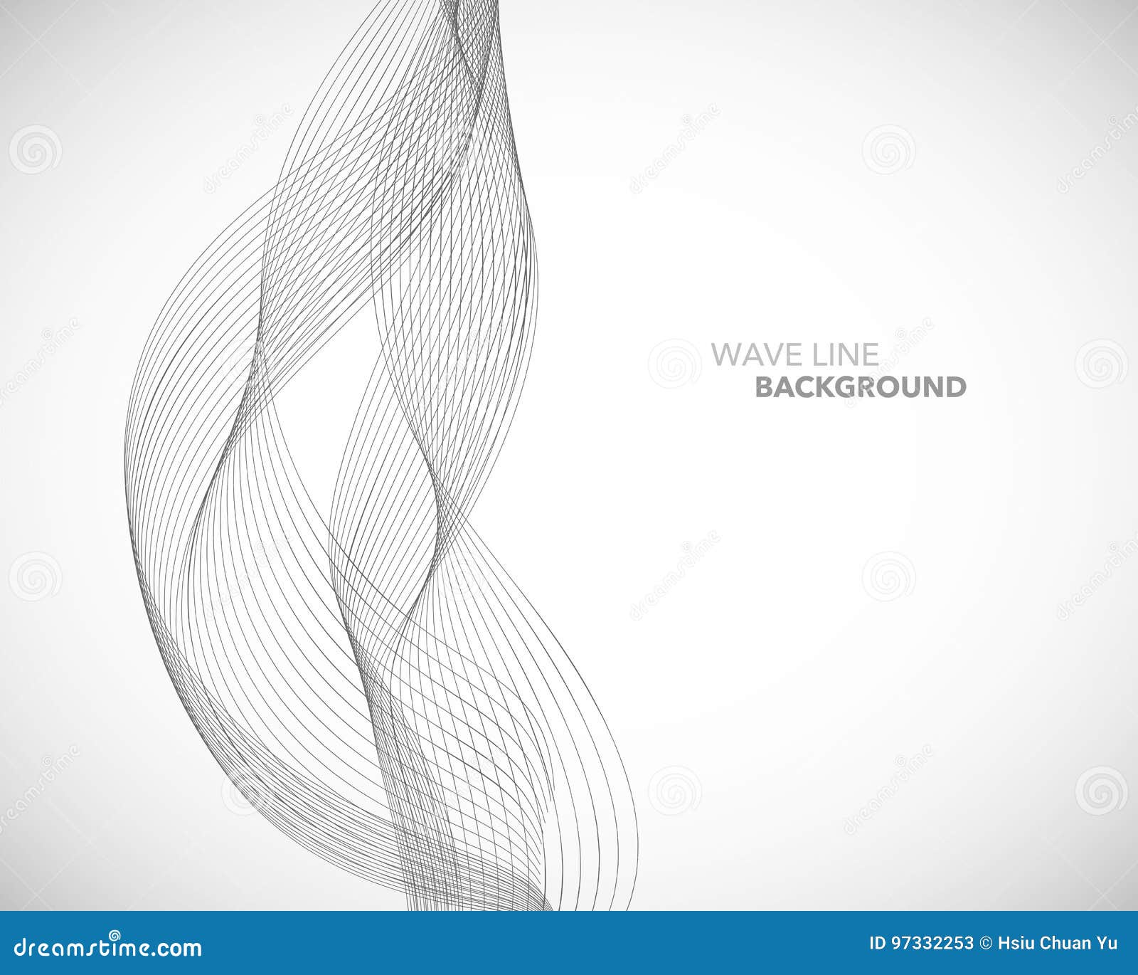 A Elegant Abstract Vector Wave Line Futuristic Style Background ...