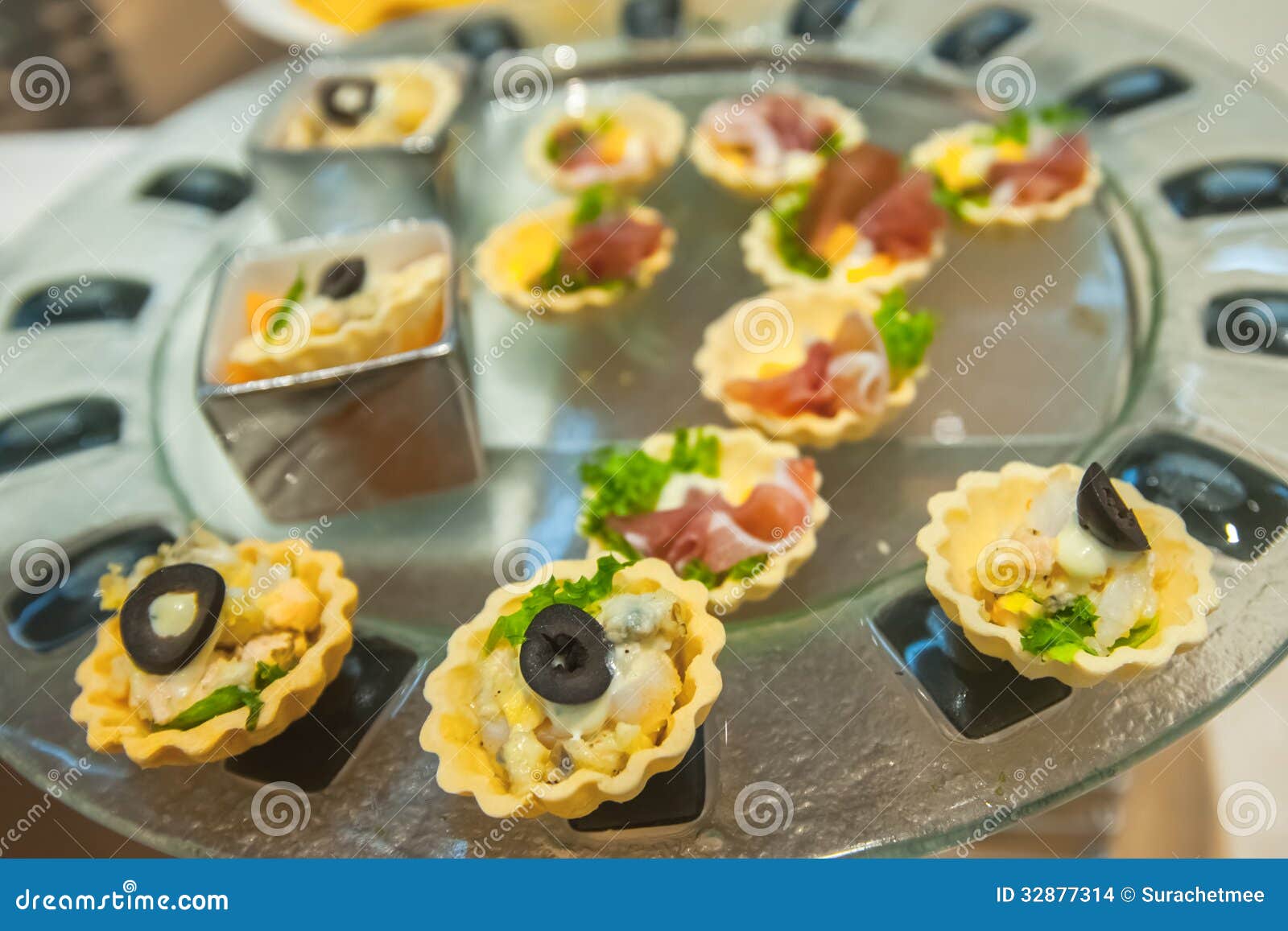 Elegant appetizers stock photo. Image of vegetable, aperitif - 32877314