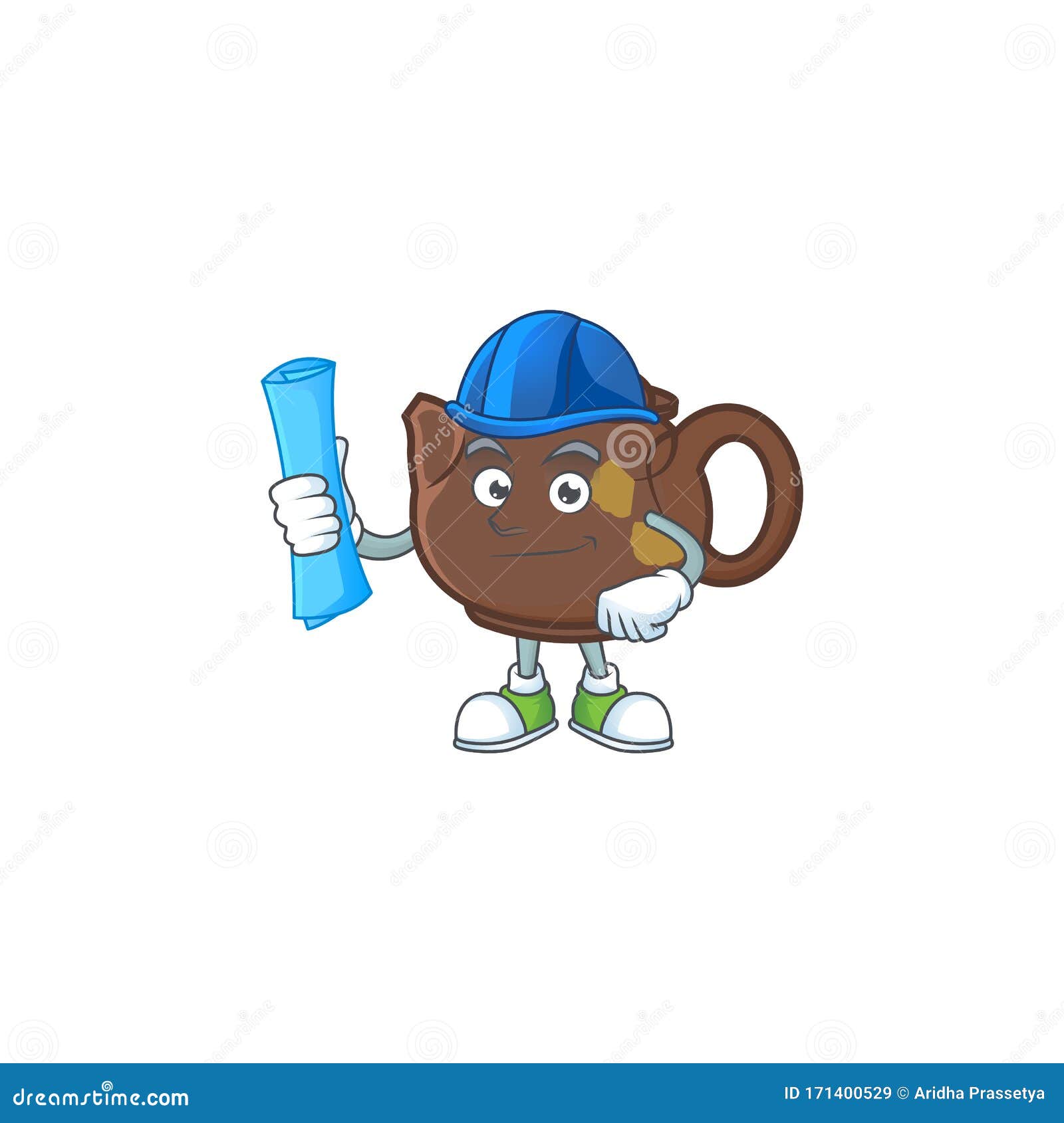 Teapot Blueprint. Blueprints. Mechanical Engineering Drawings Of Teapot ...