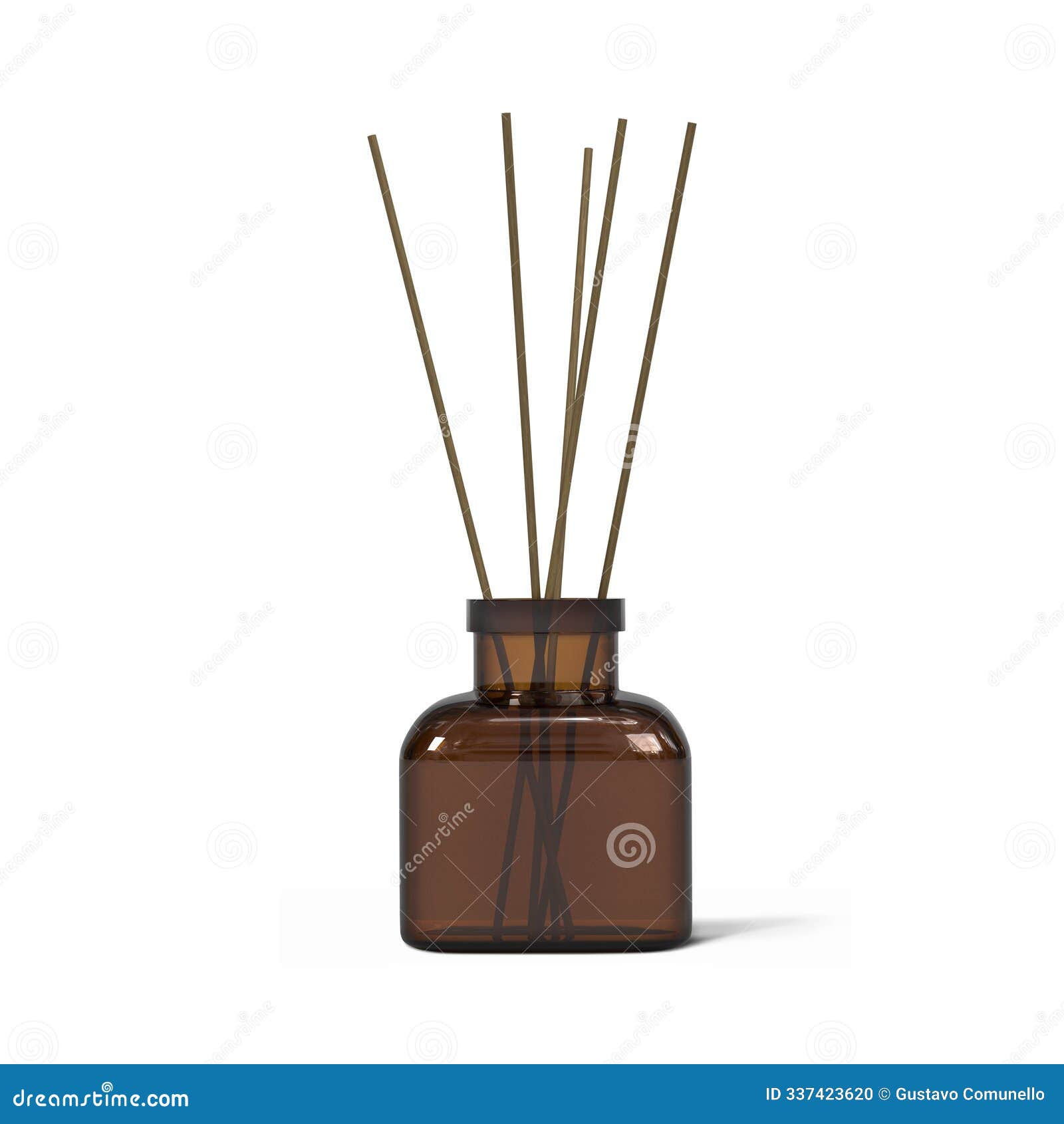 Aroma Reed Fragrance Diffuser On Light Gray Background Royalty-Free ...