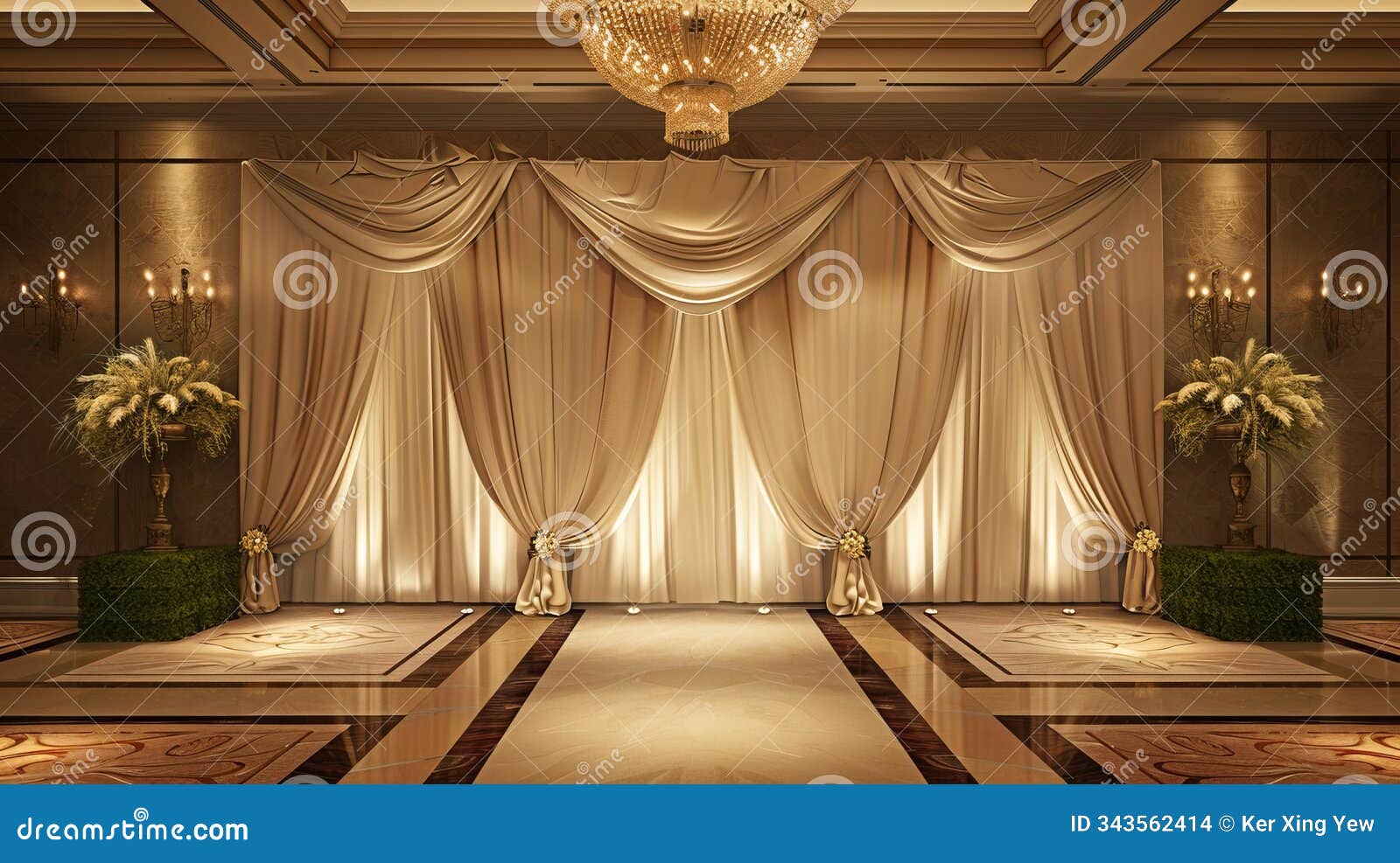 Elegant Awards Ceremony Backdrop with a Touch of Glamour and ...