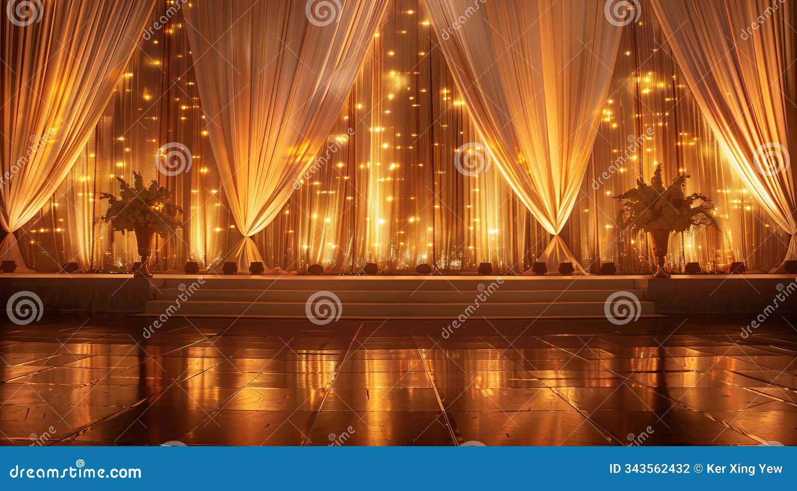 Elegant Awards Ceremony Backdrop with a Touch of Glamour and ...