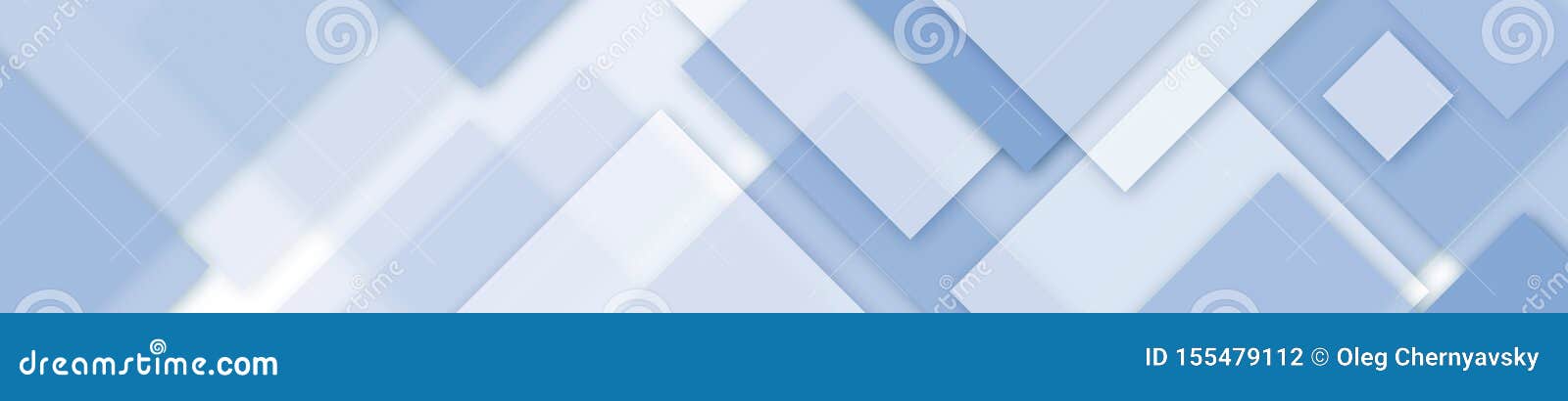 Elegant Banner Blue and White Colors for Website Stock Photo - Image of ...