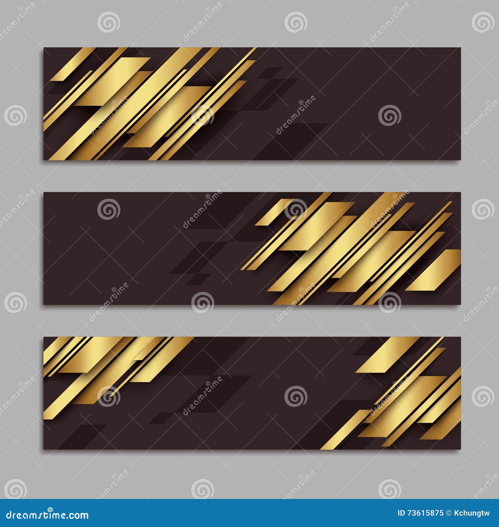 Elegant banner design stock illustration. Illustration of modern - 73615875