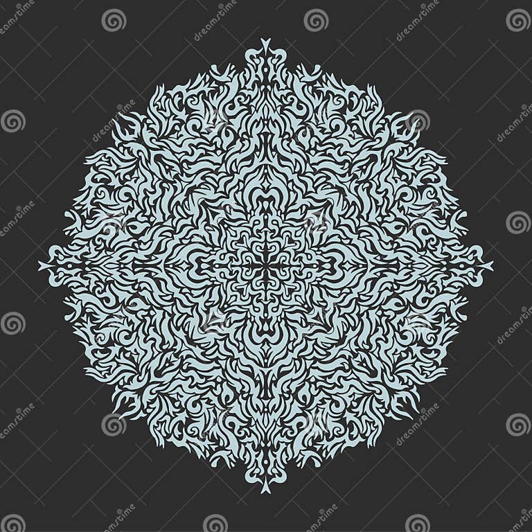 Elegant Baroque Royal Element Stock Vector - Illustration of patch ...
